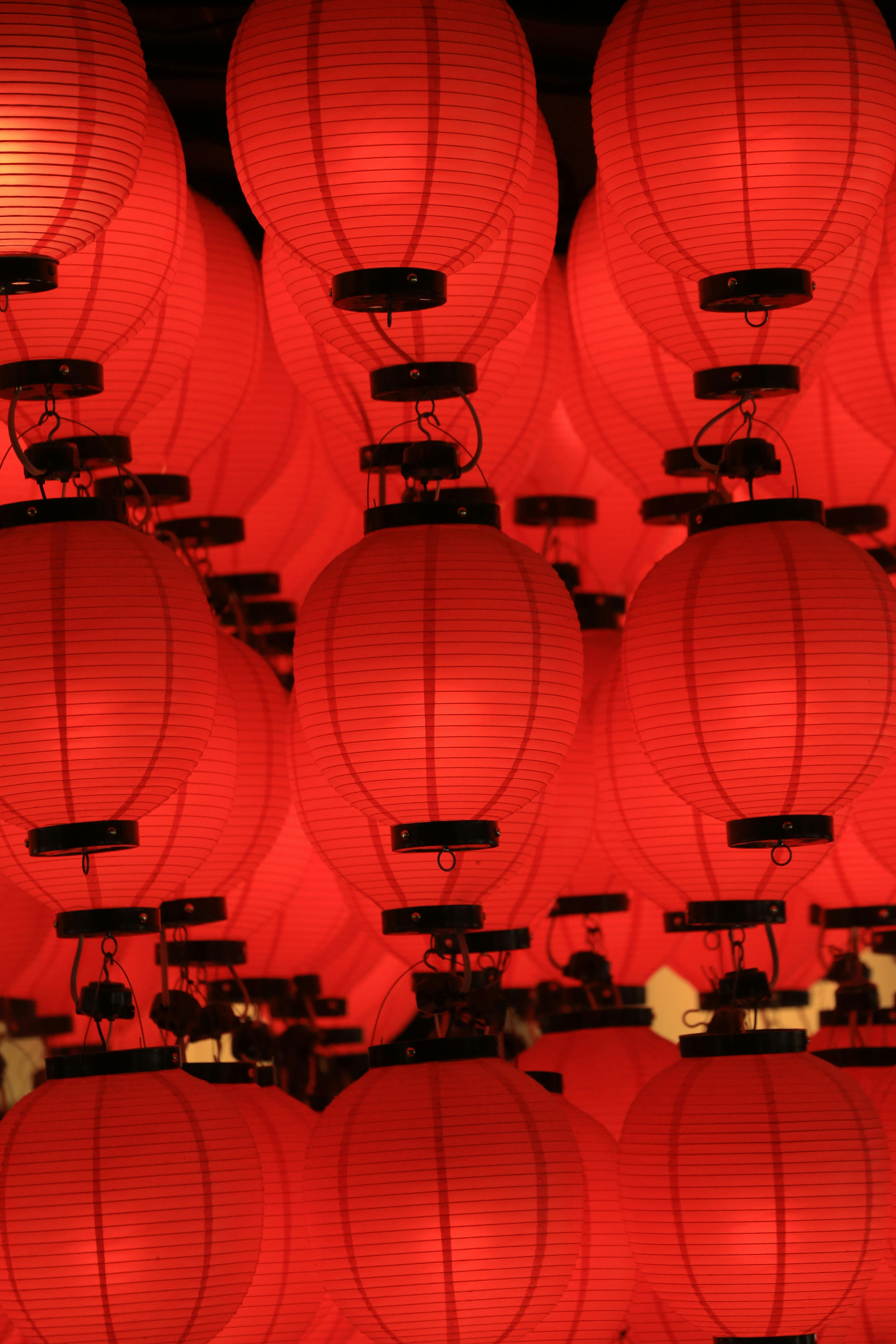 Selective Focus Photography of Lanterns · Free Stock Photo
