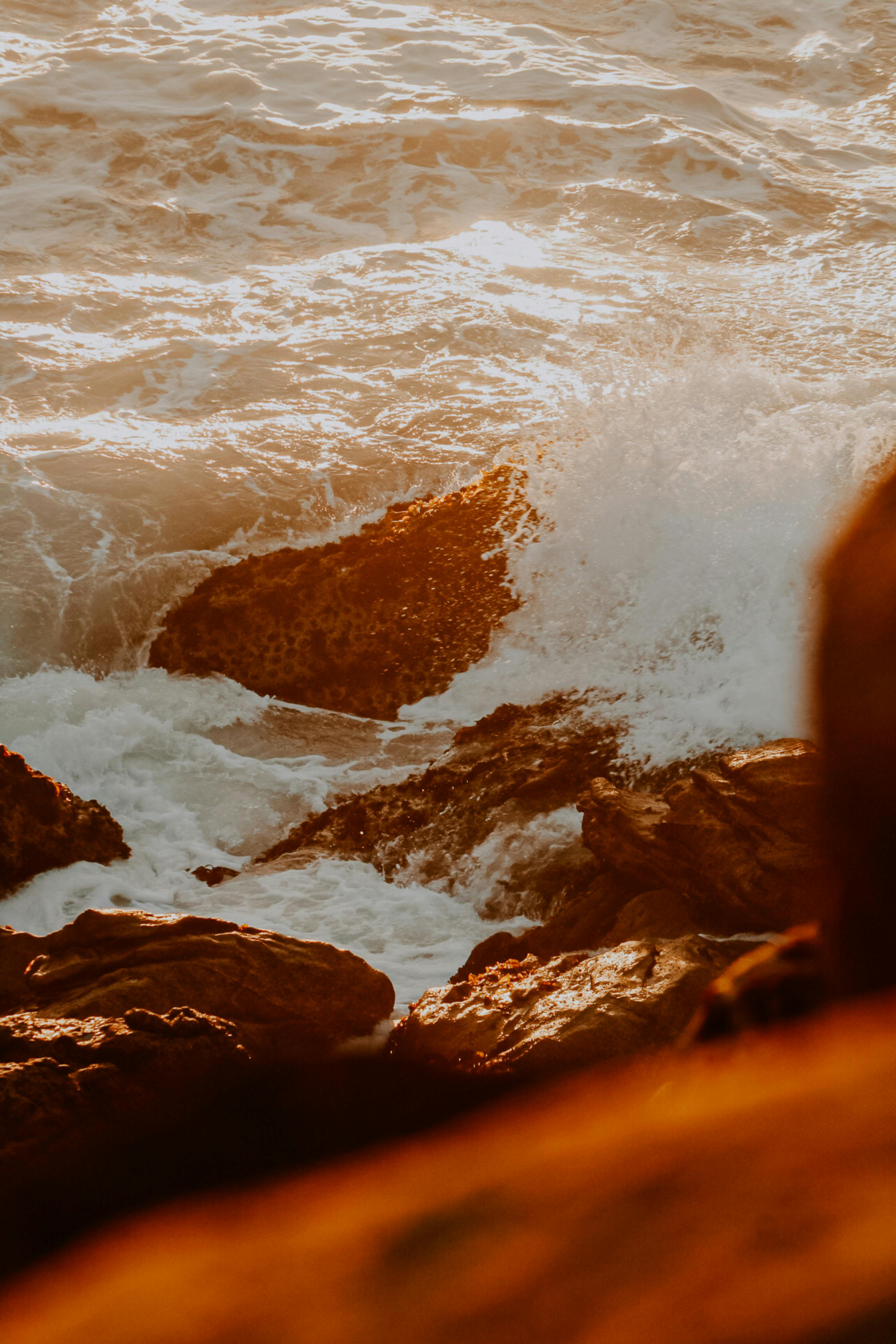 Wave Crushing on Sea Shore · Free Stock Photo