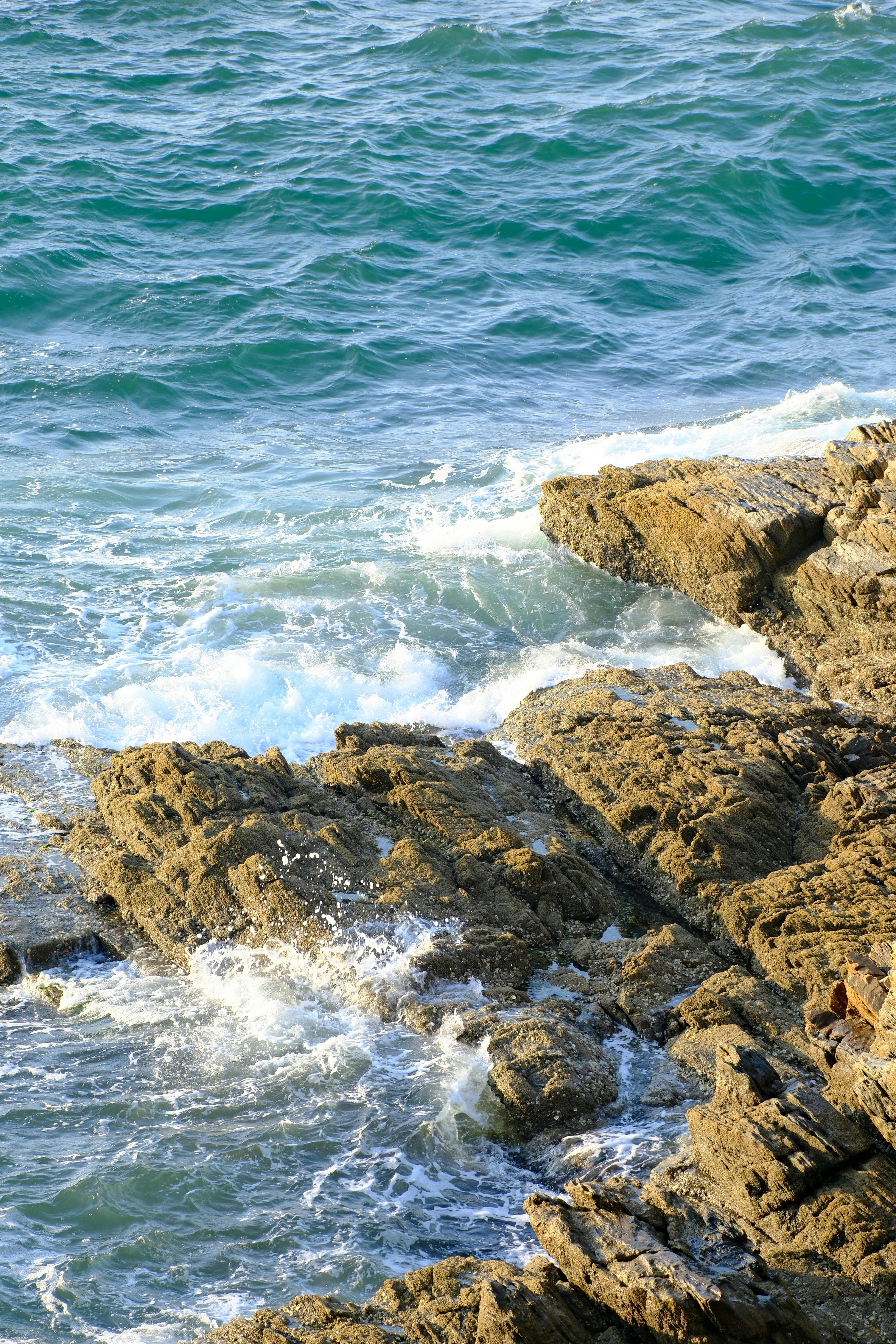 Sea Waves With Rocks · Free Stock Photo