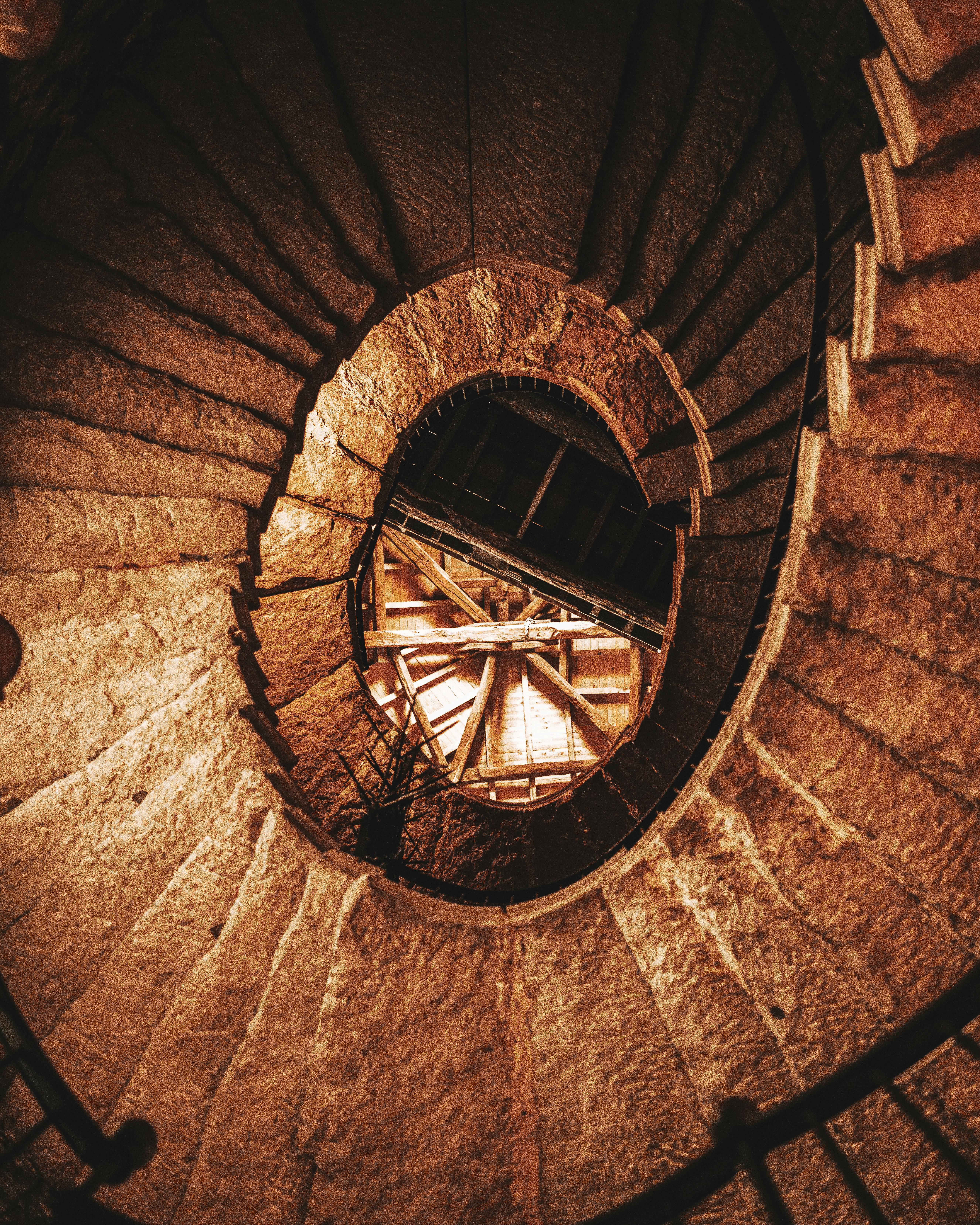 Round Ancient Stairs · Free Stock Photo
