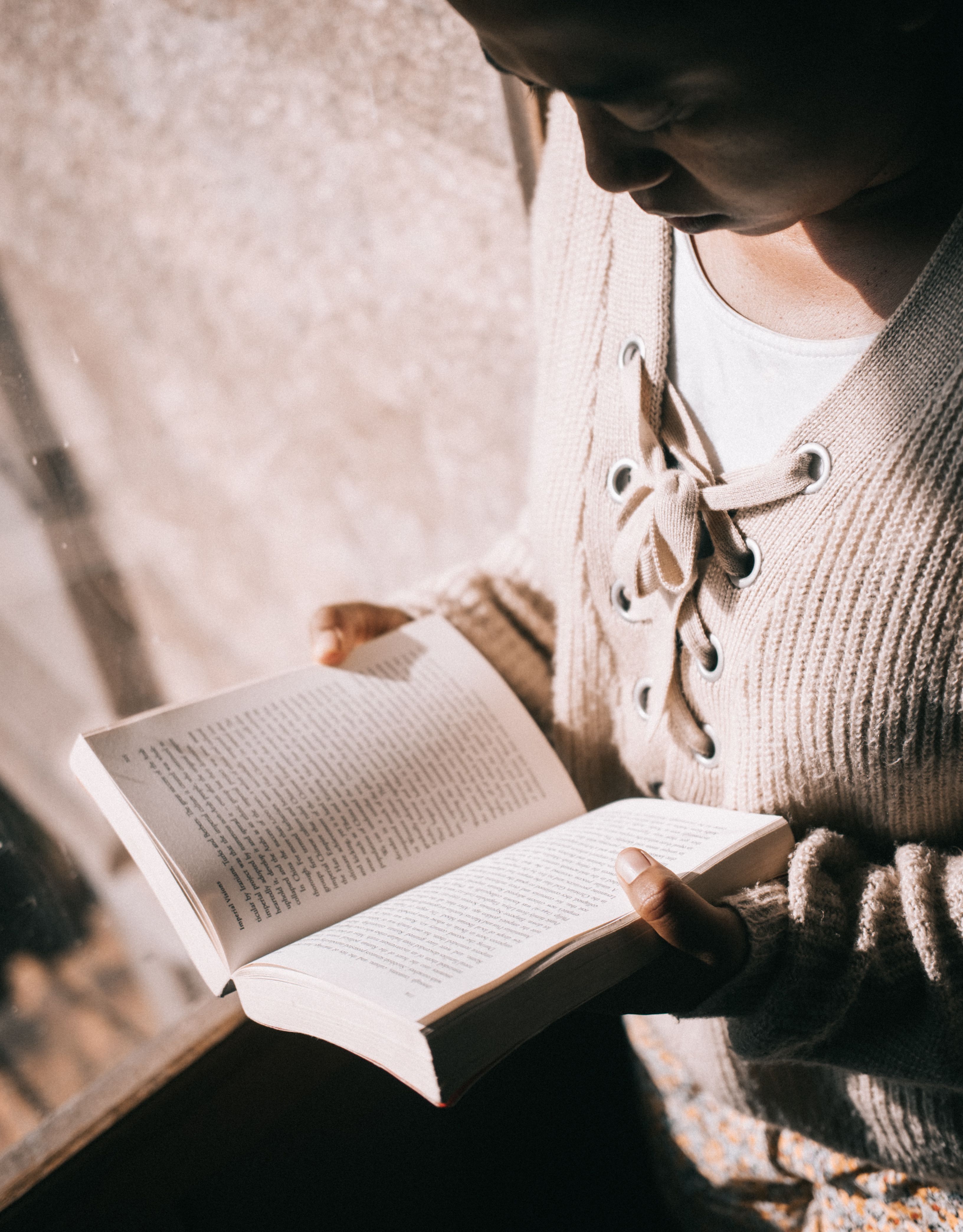 Woman Reading A Book · Free Stock Photo
