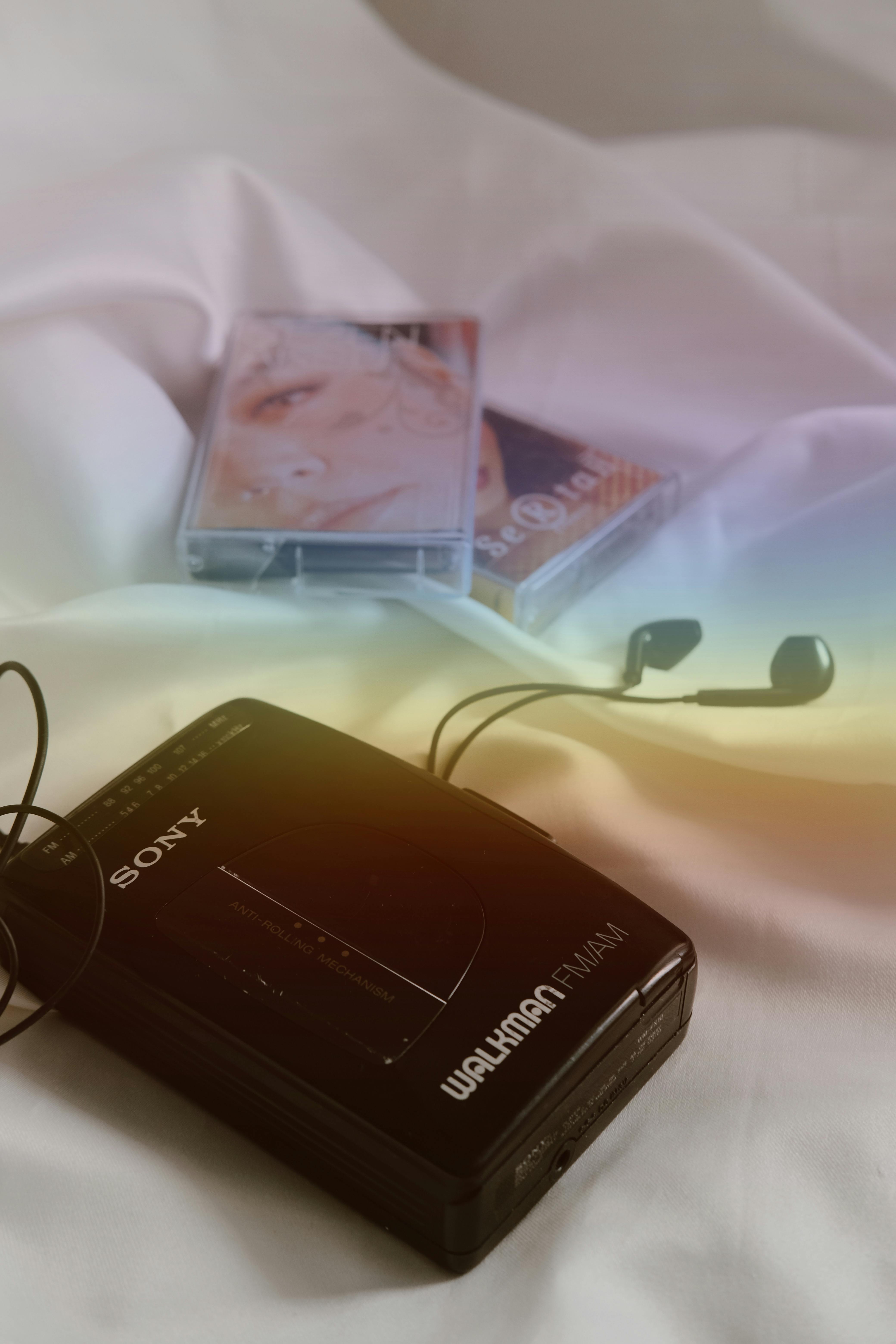 Sony Walkman and Music Disks · Free Stock Photo