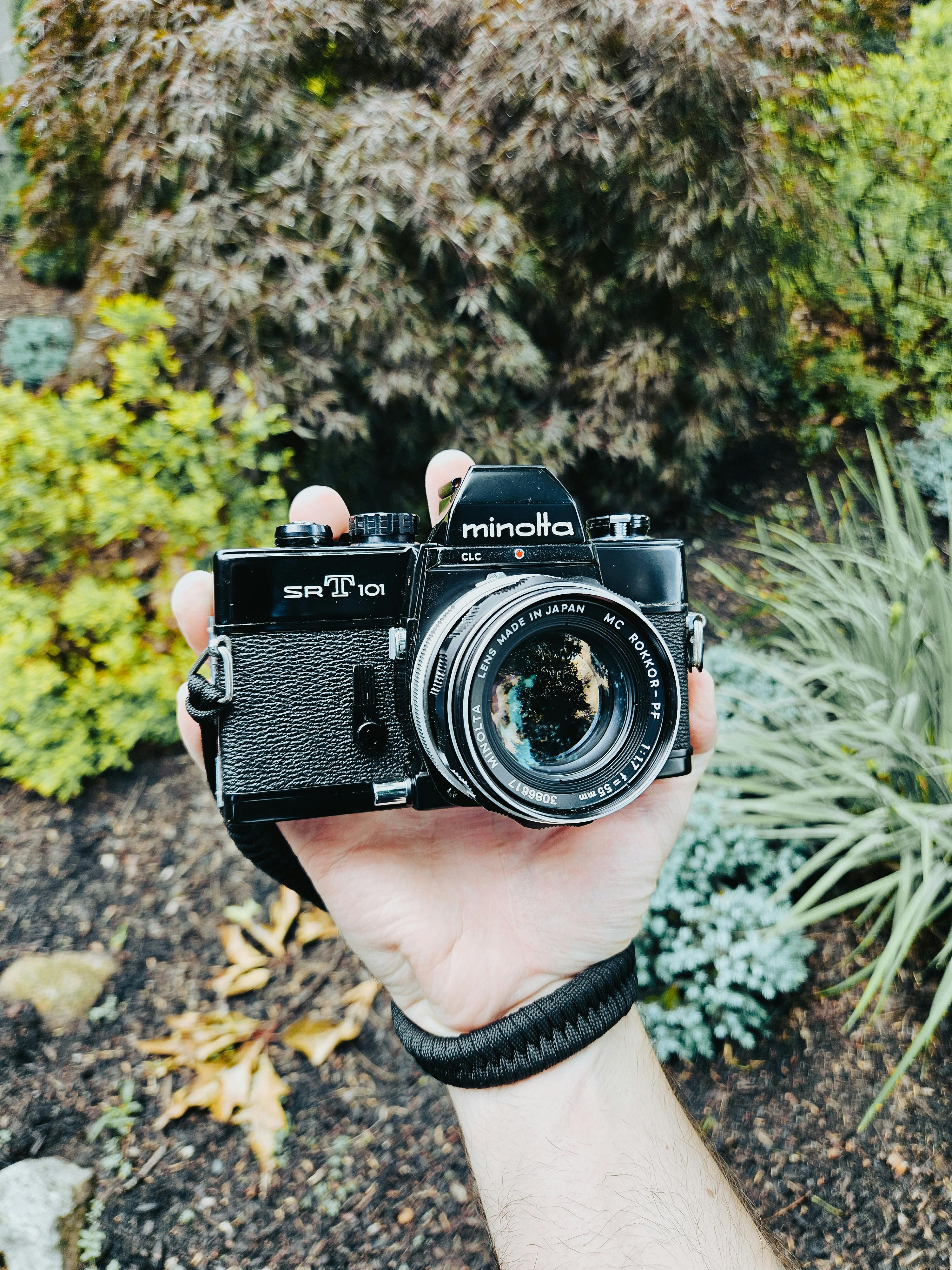 Vintage Minolta Camera · Free Stock Photo