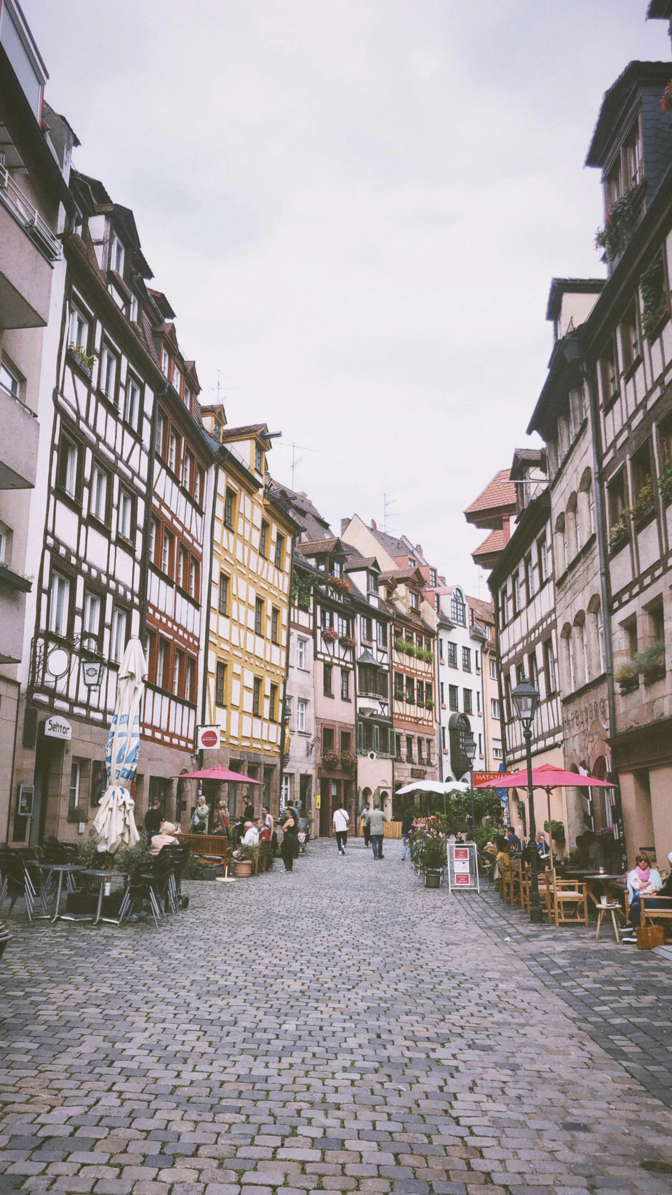 Street in an Old Town · Free Stock Photo