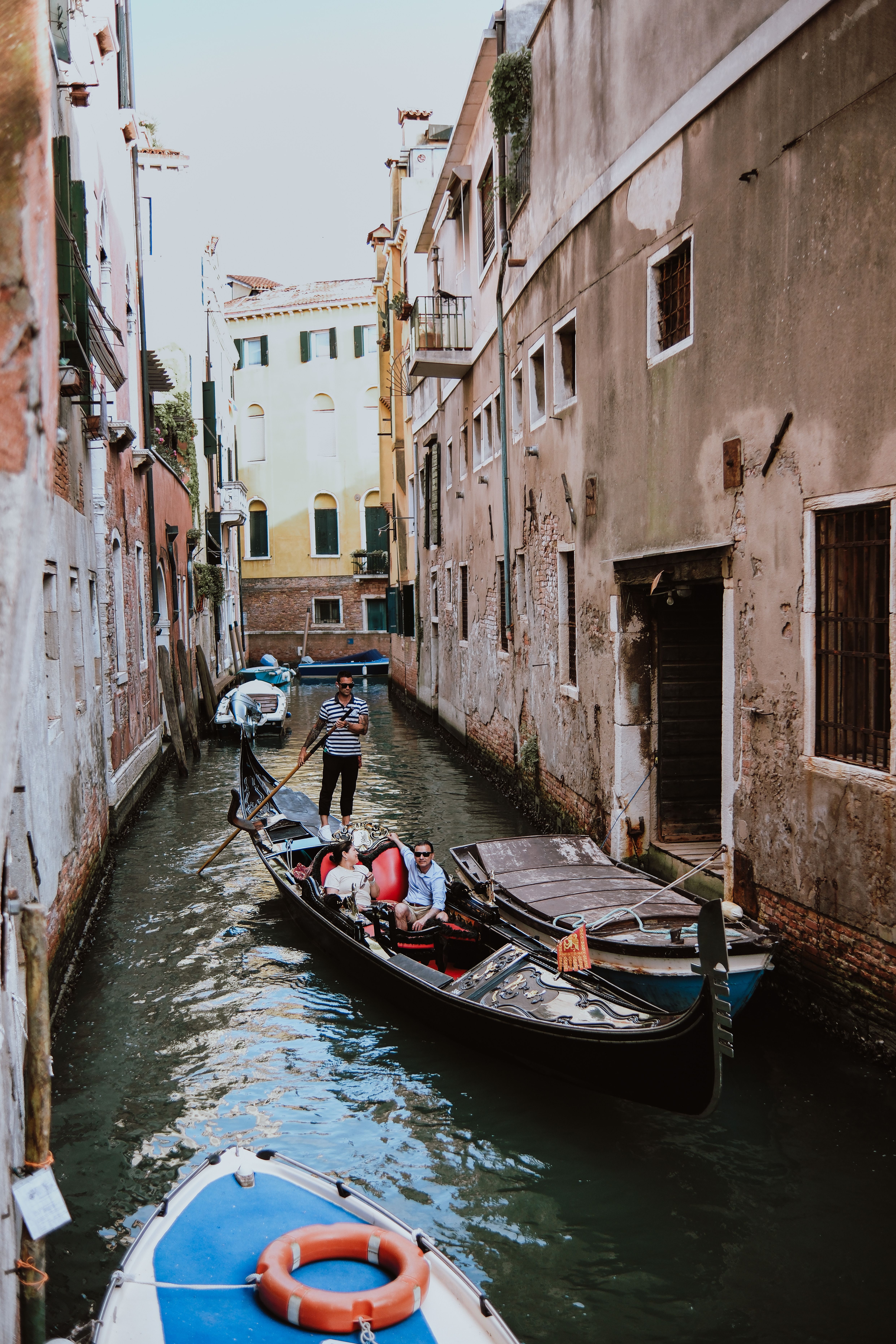 People in a Gondola Boat · Free Stock Photo