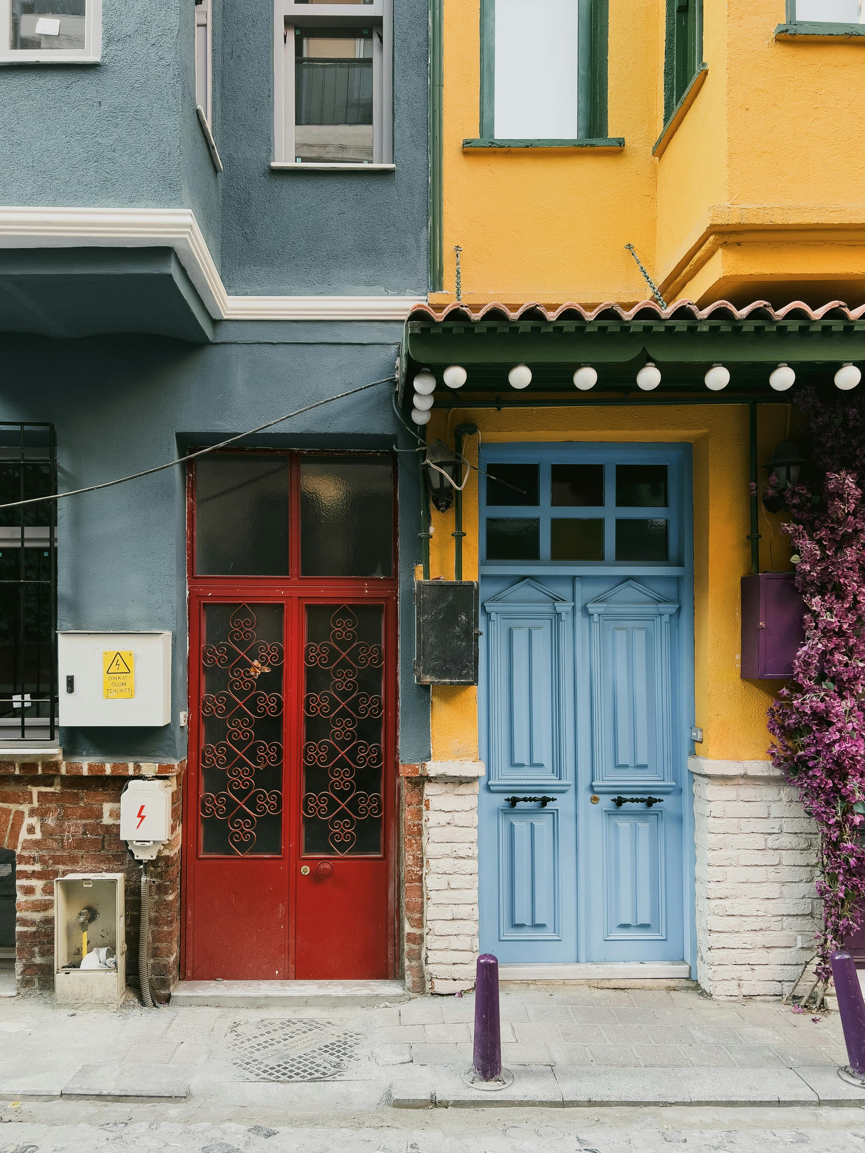 Photo of Colorful Doors · Free Stock Photo