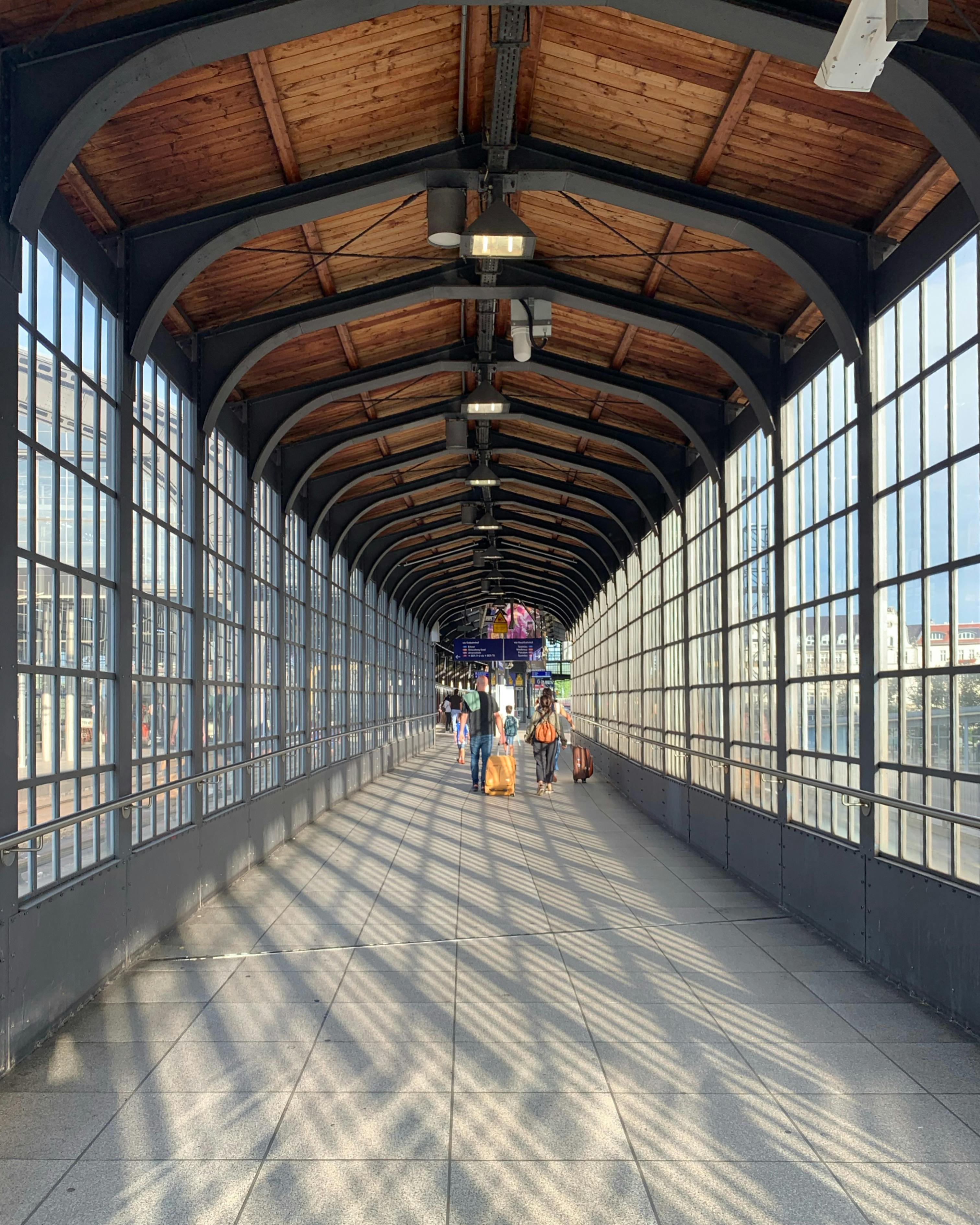 Brown and Black Walkway · Free Stock Photo