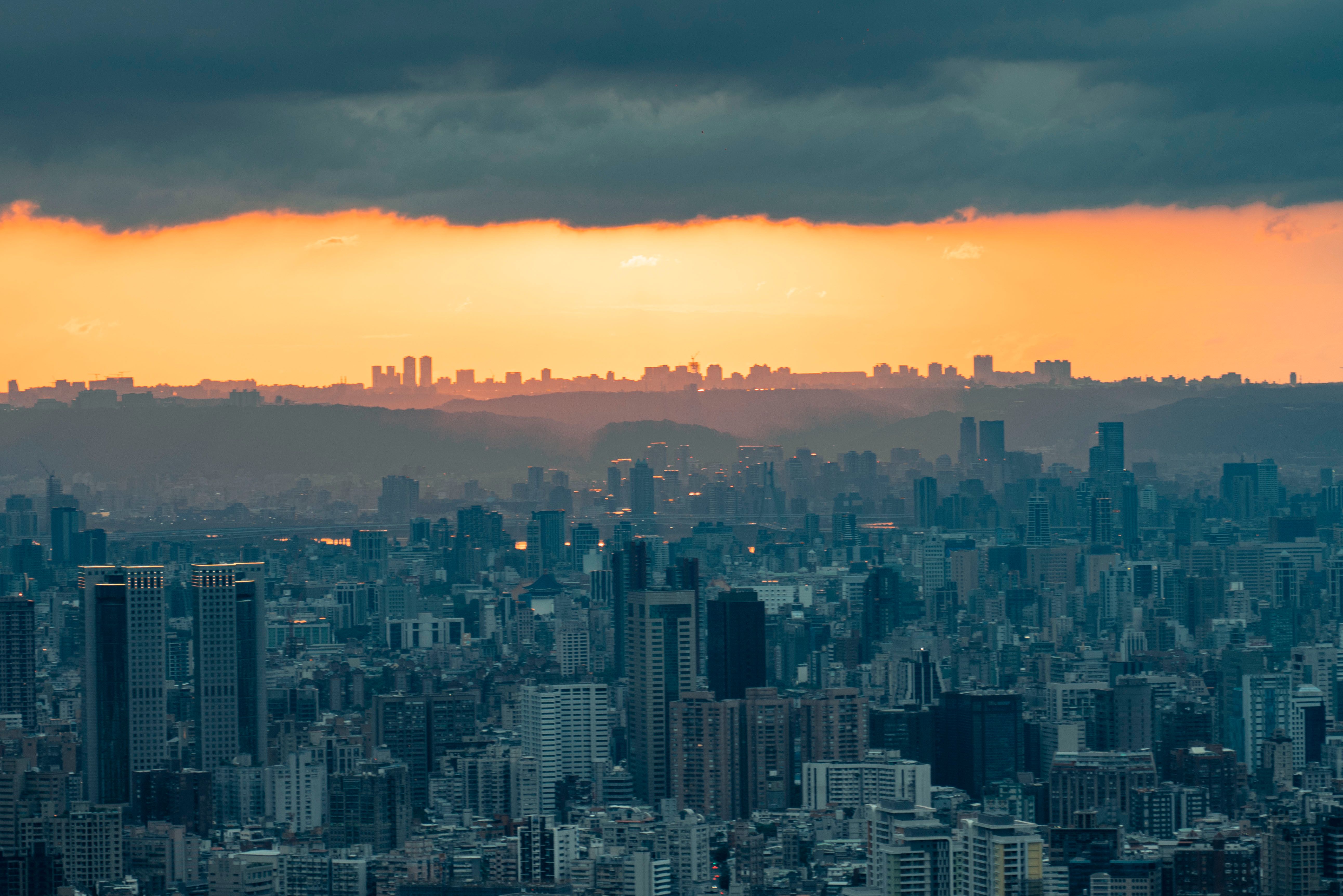 Aerial Shot Of City · Free Stock Photo