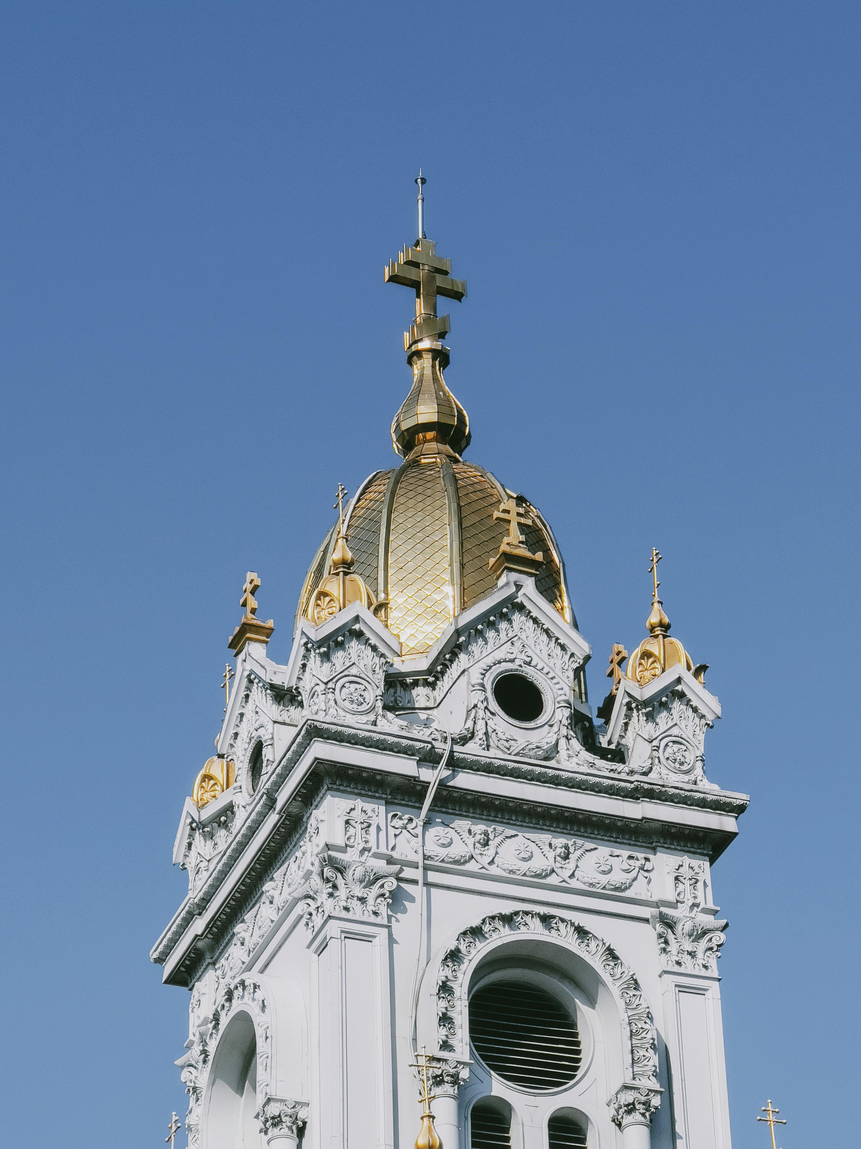 Orthodox Framed Pictures of Saints in Frames on Shelves in Old ...