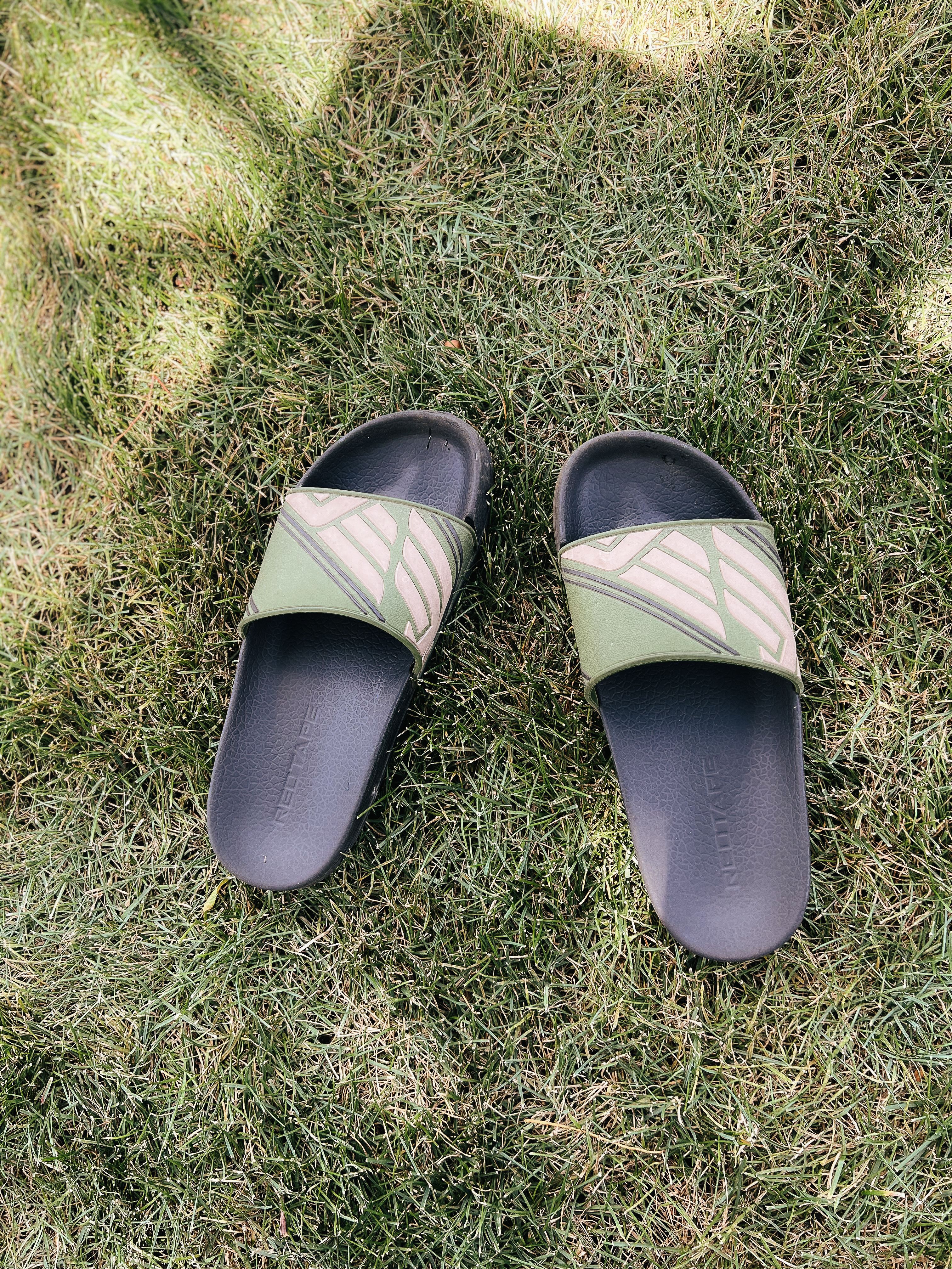 Flip Flops on Ground · Free Stock Photo
