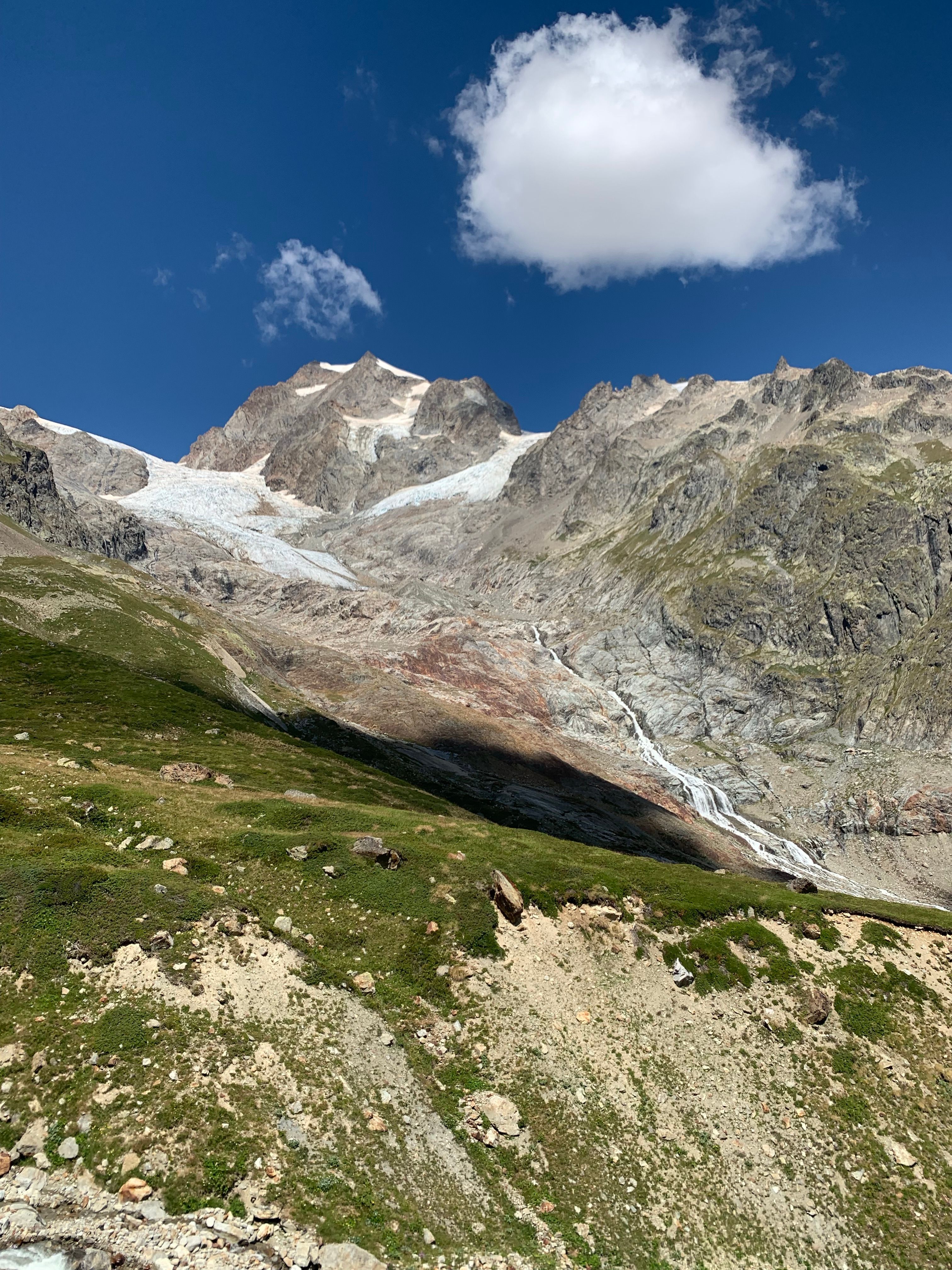 Grass on Slope in Mountains · Free Stock Photo