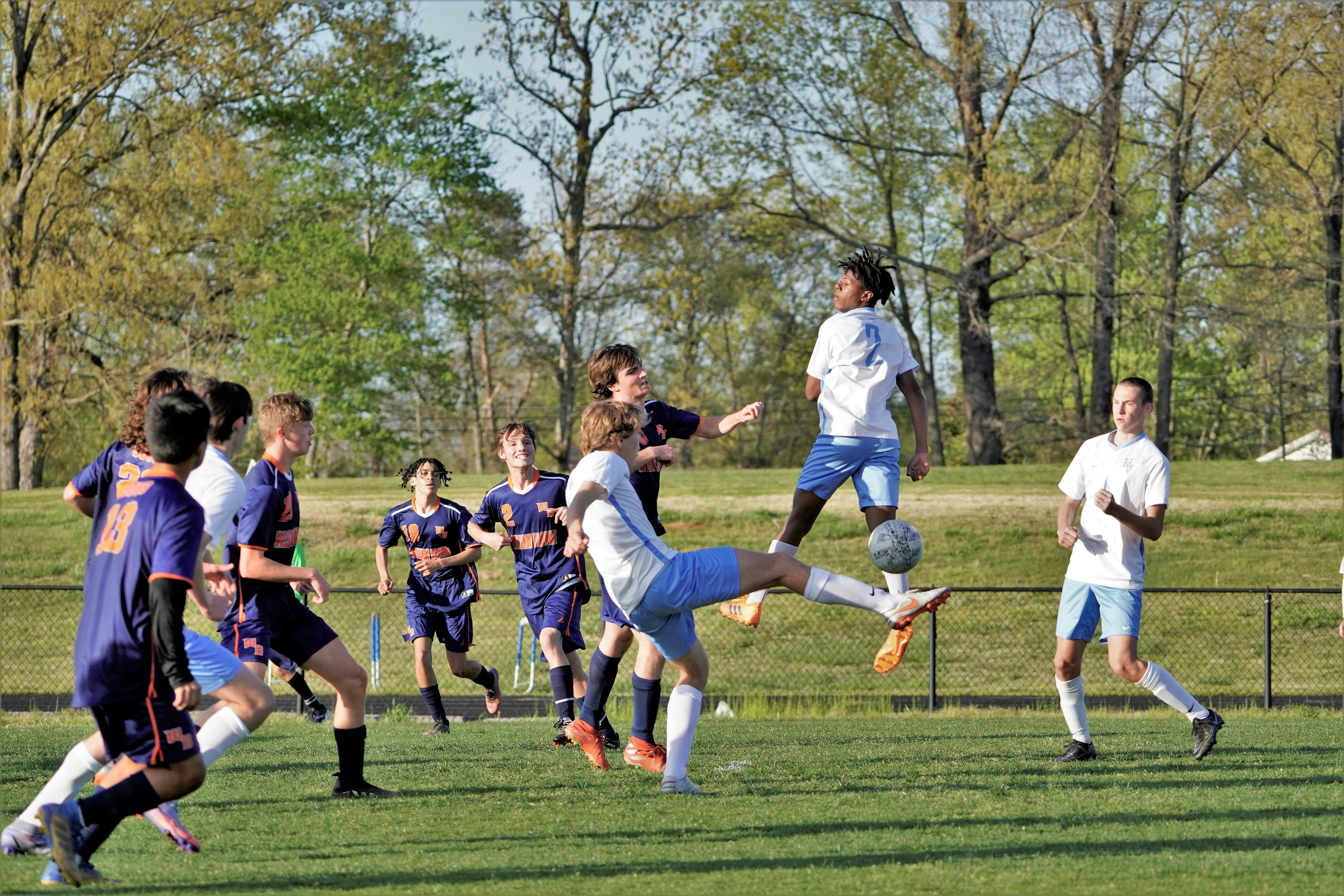 Men Playing Football · Free Stock Photo