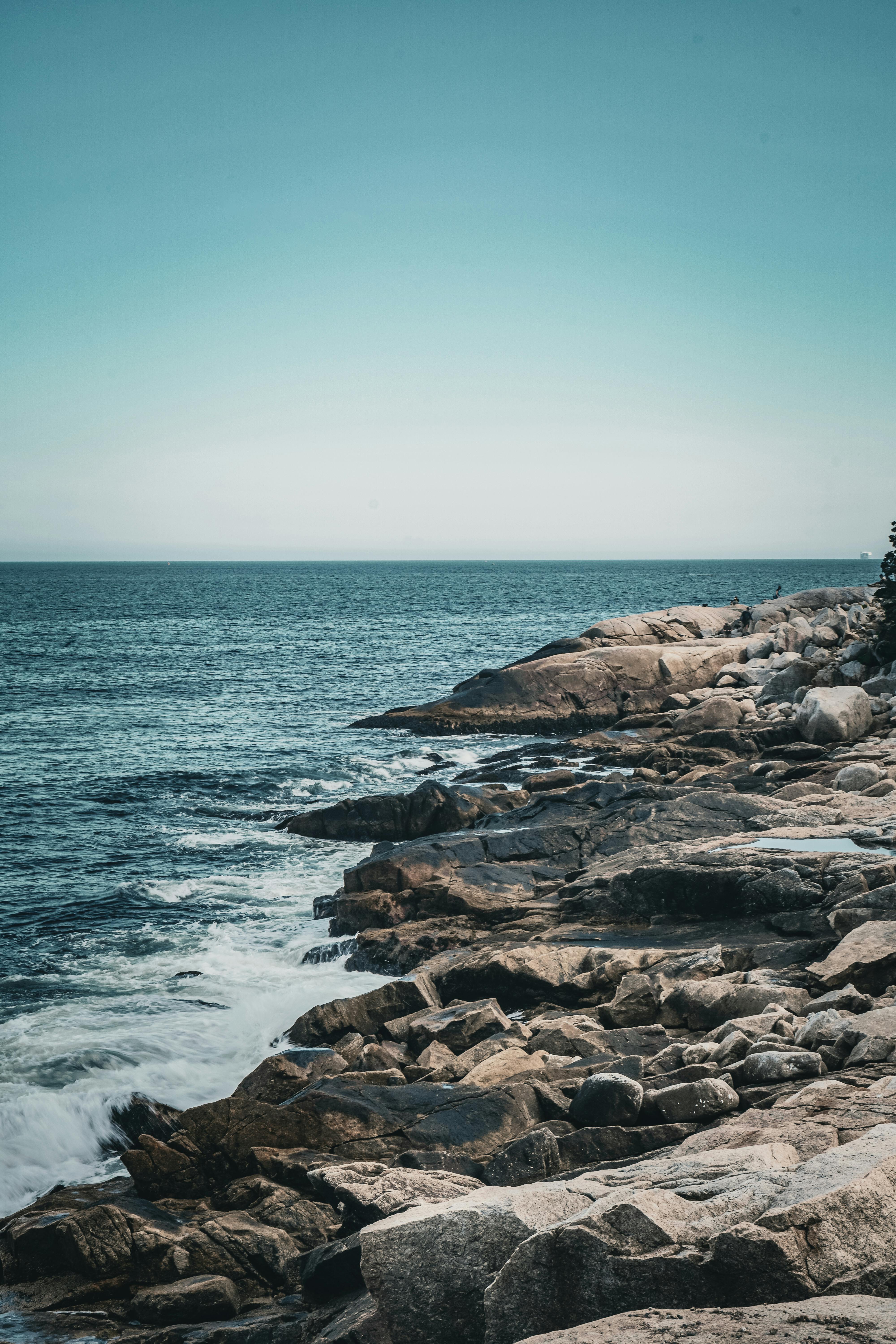 Rocks on Sea Shore · Free Stock Photo