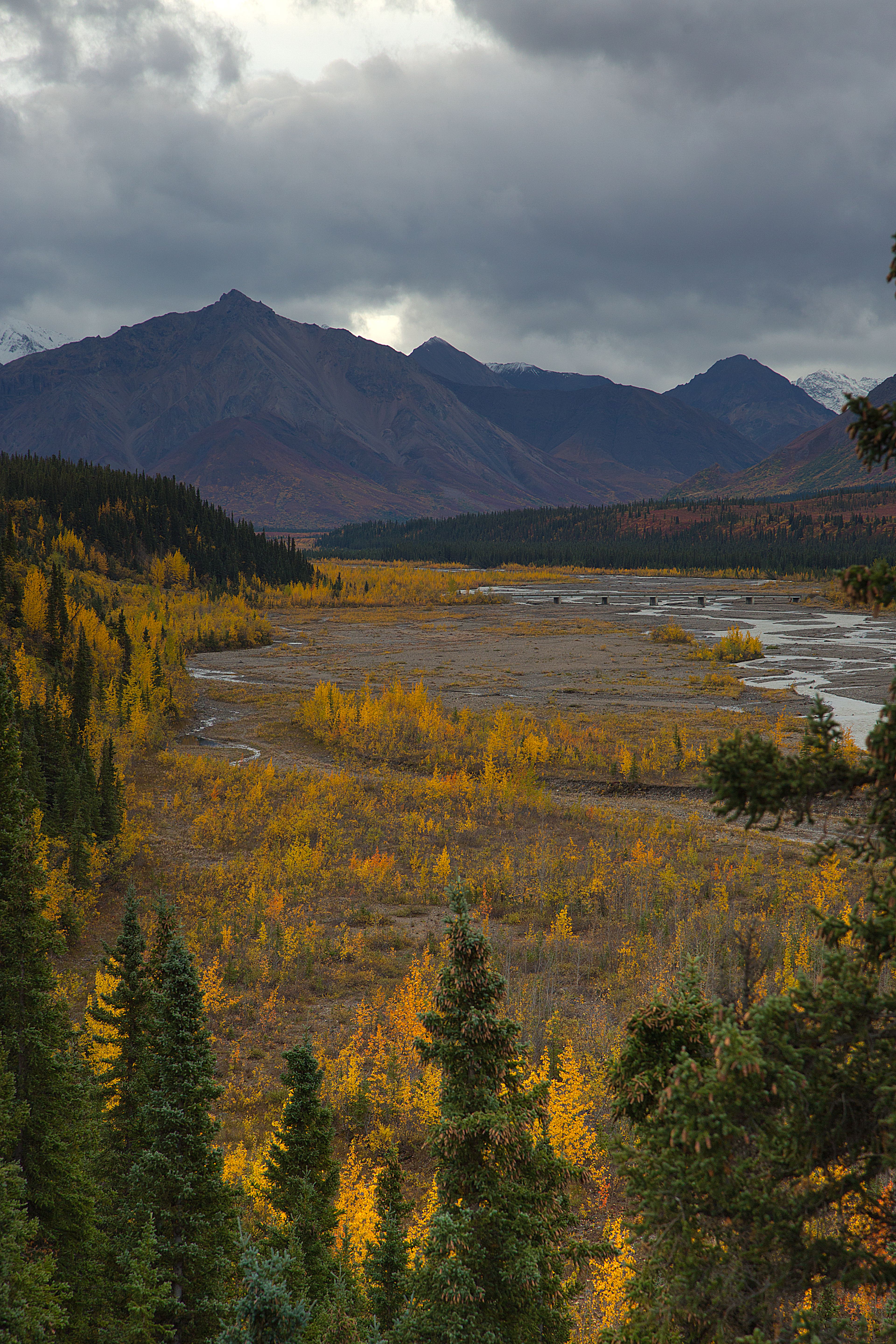 Autumn Landscape in Seward, Alaska Mountains · Free Stock Photo
