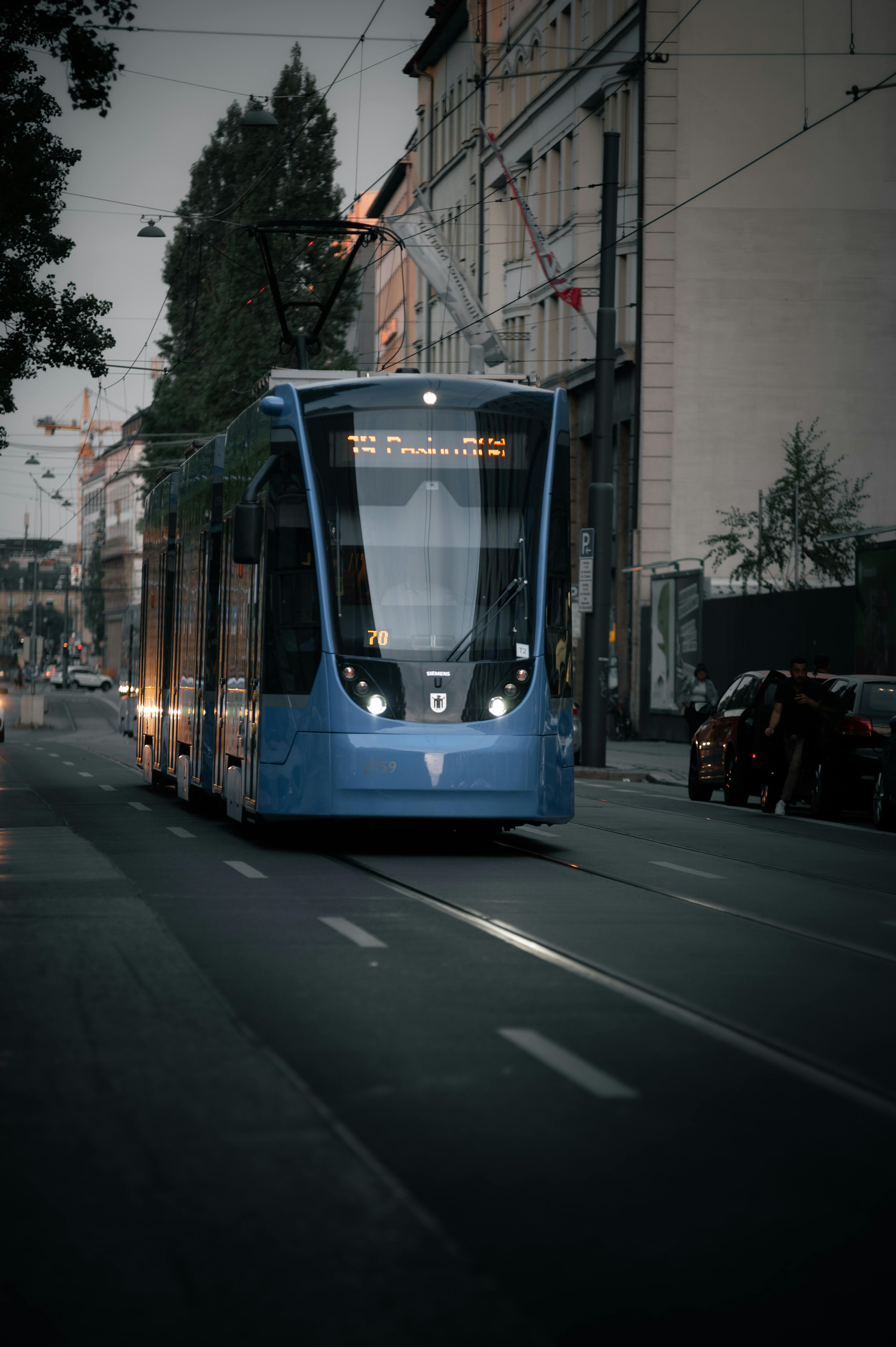 Photo of a Yellow Retro Tram in Budapest, Hungary · Free Stock Photo