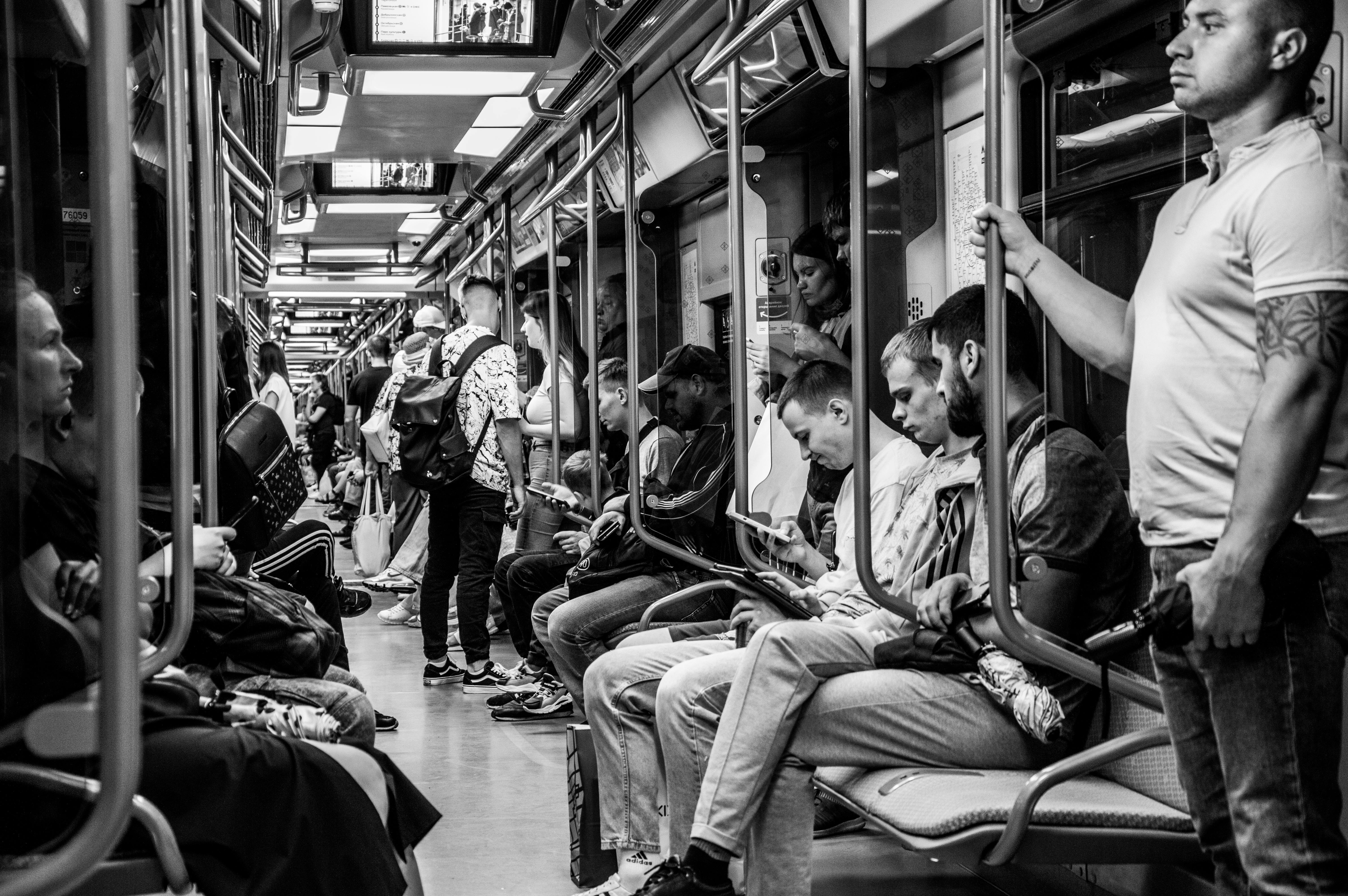 People on Metro · Free Stock Photo