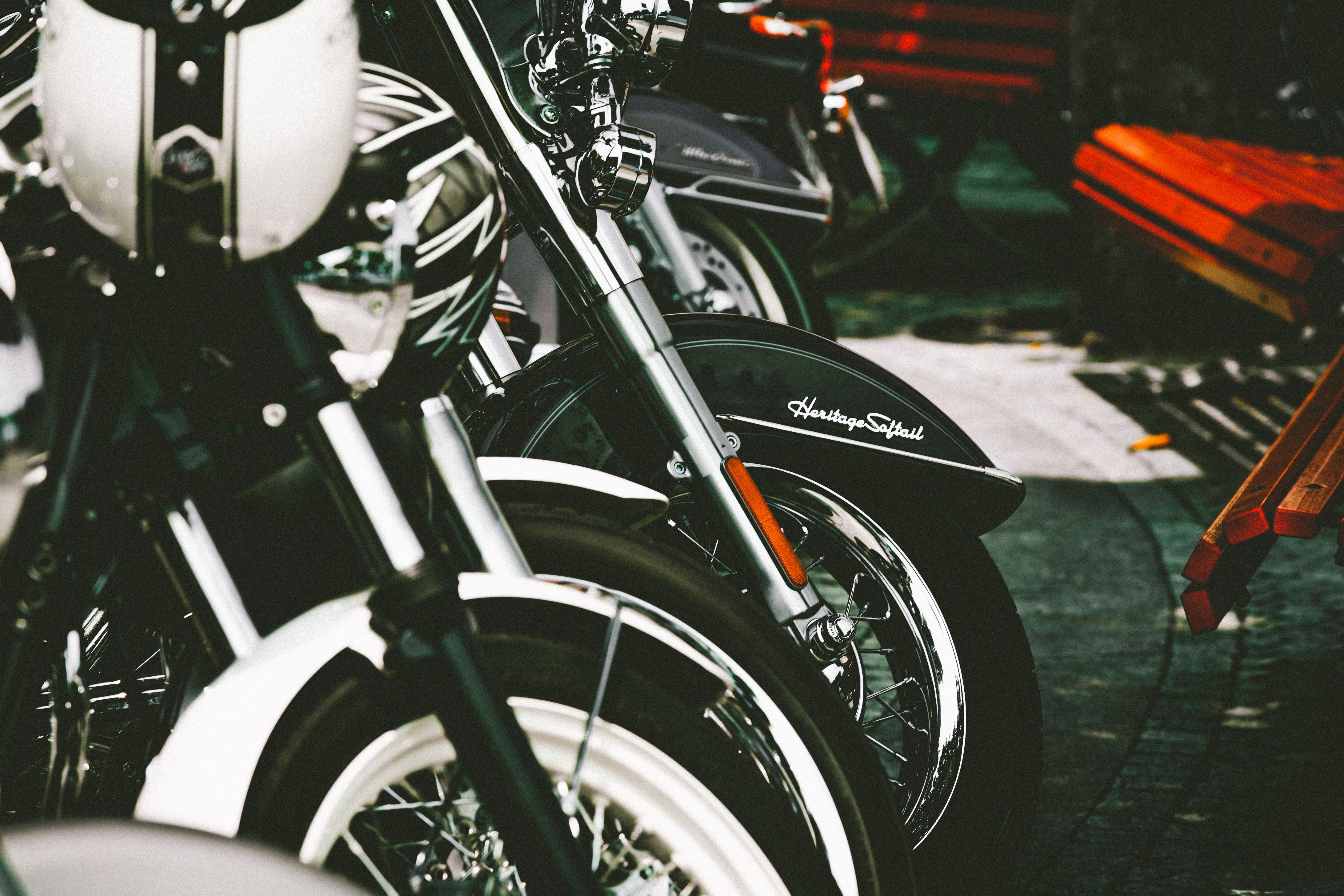 Black and Silver Cruiser Motorcycle · Free Stock Photo