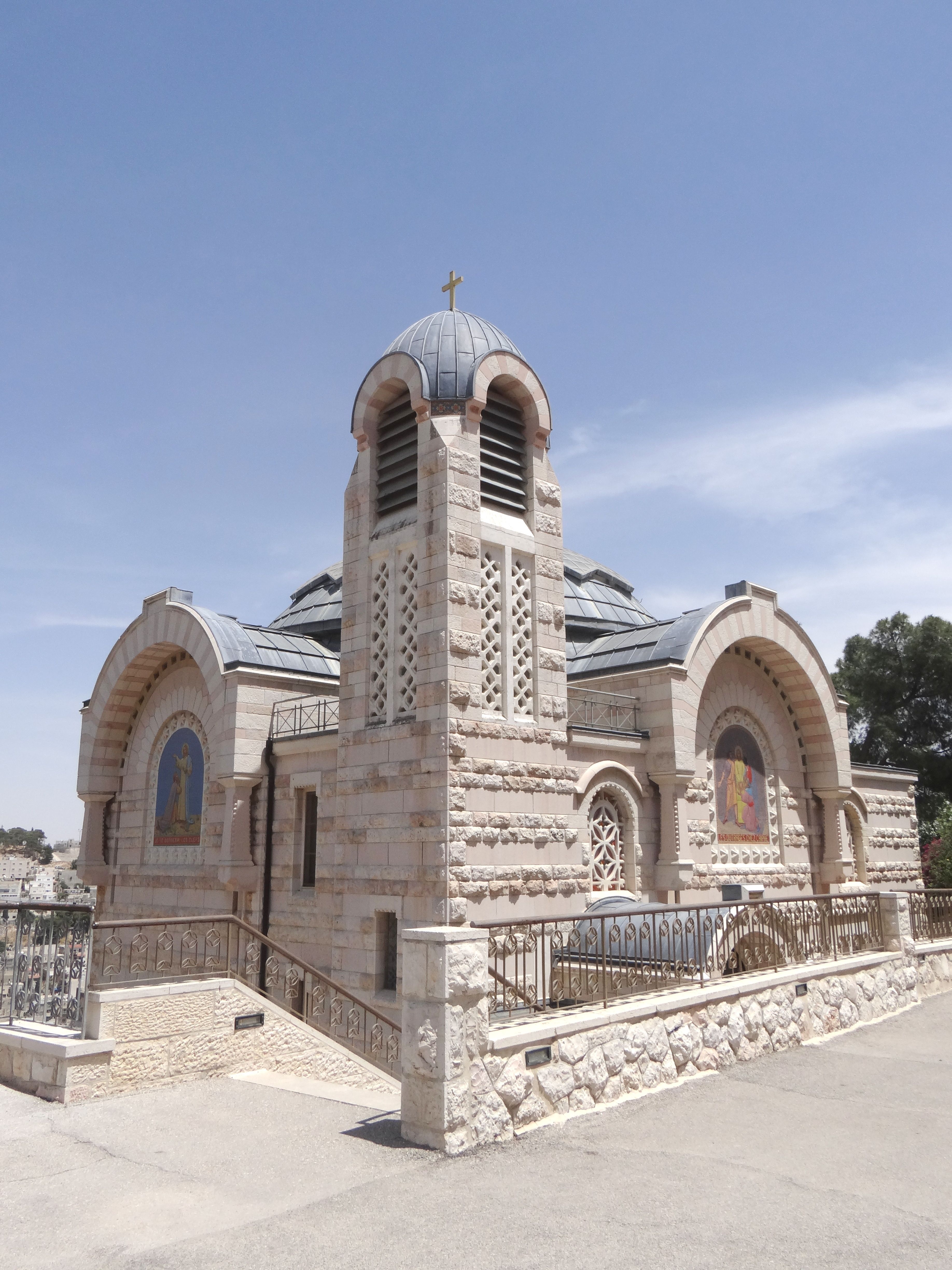 Old Stone Church against Blue Sky · Free Stock Photo