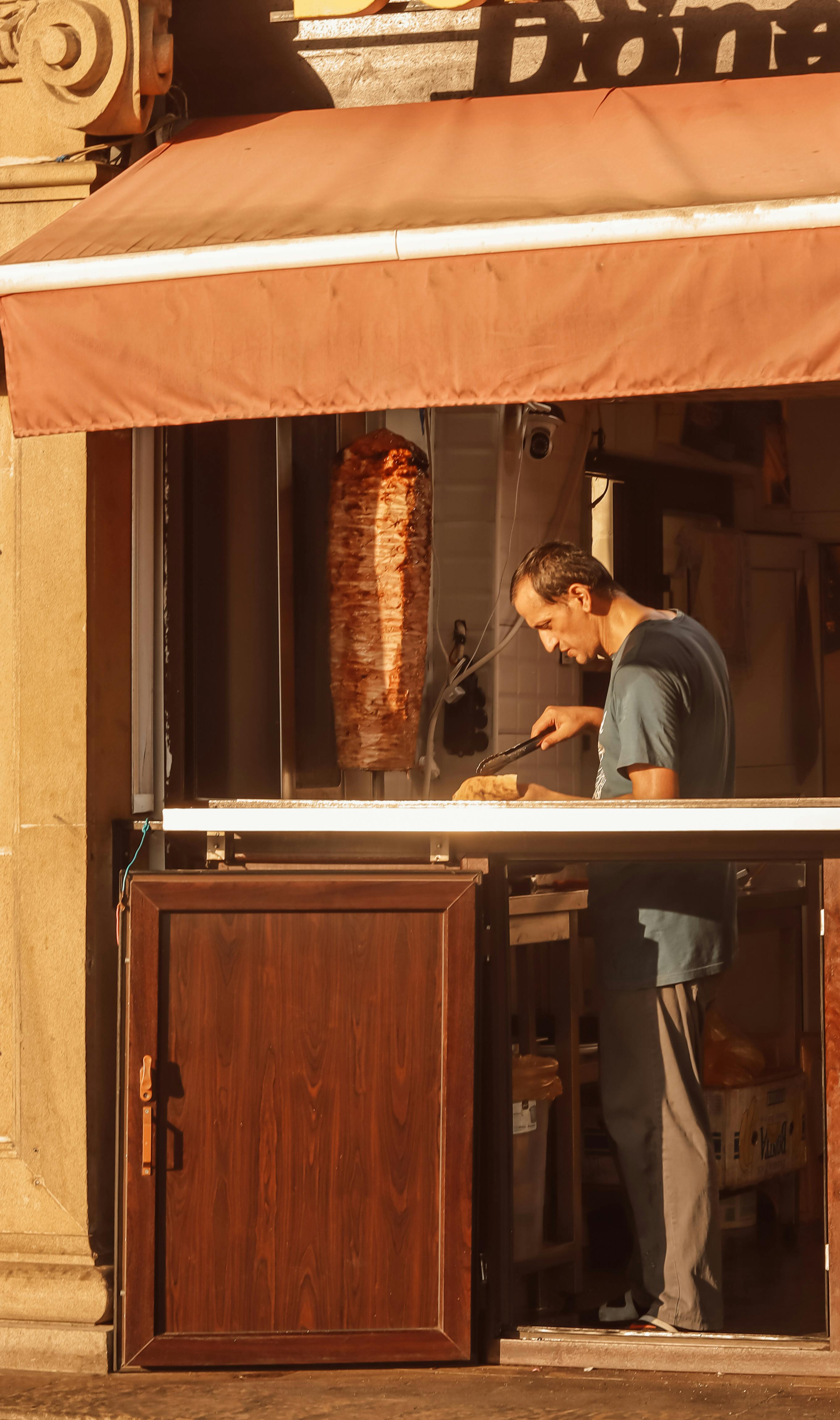 Man Cooking Street Food · Free Stock Photo