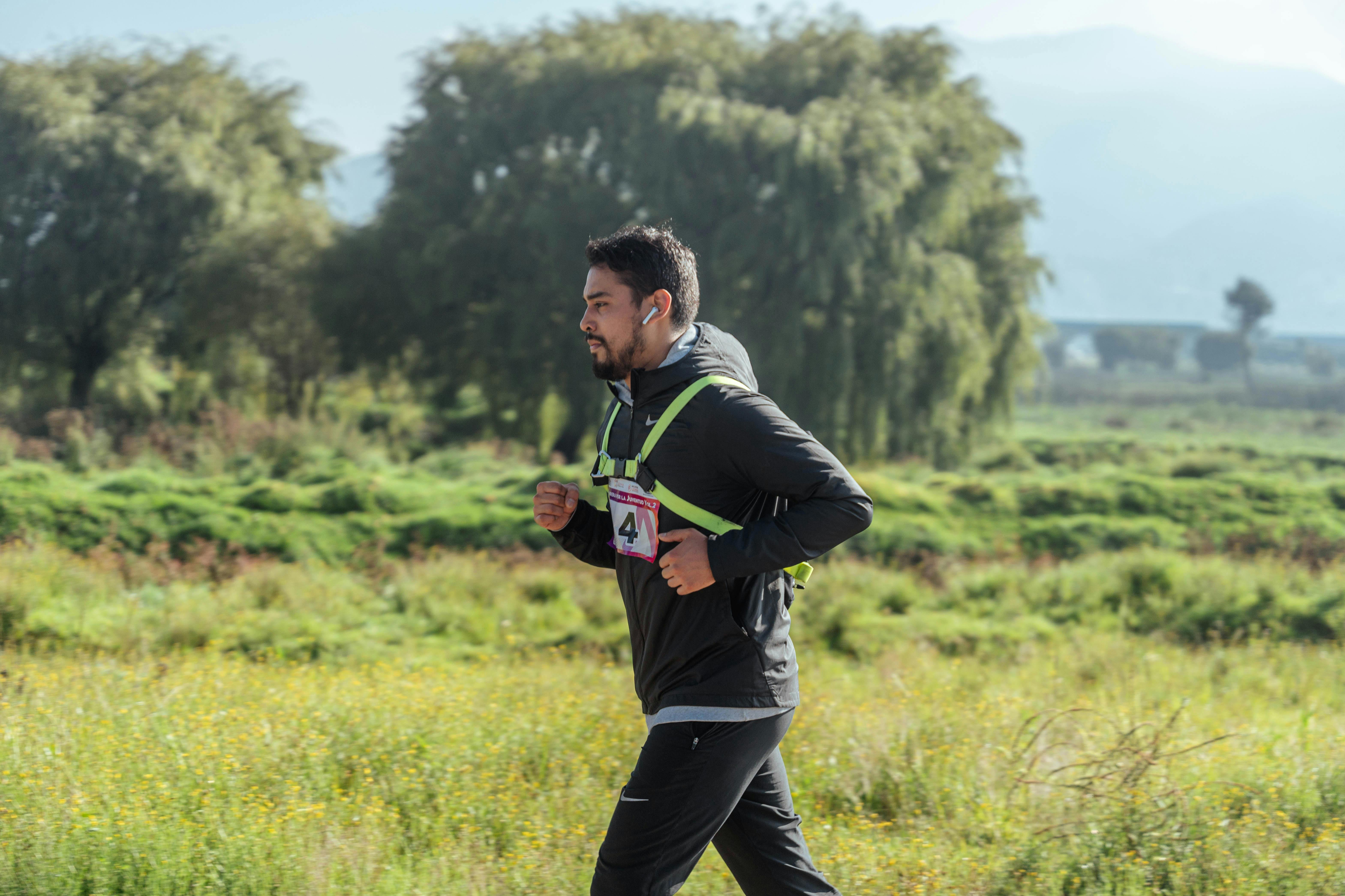 Man Running on a Path · Free Stock Photo