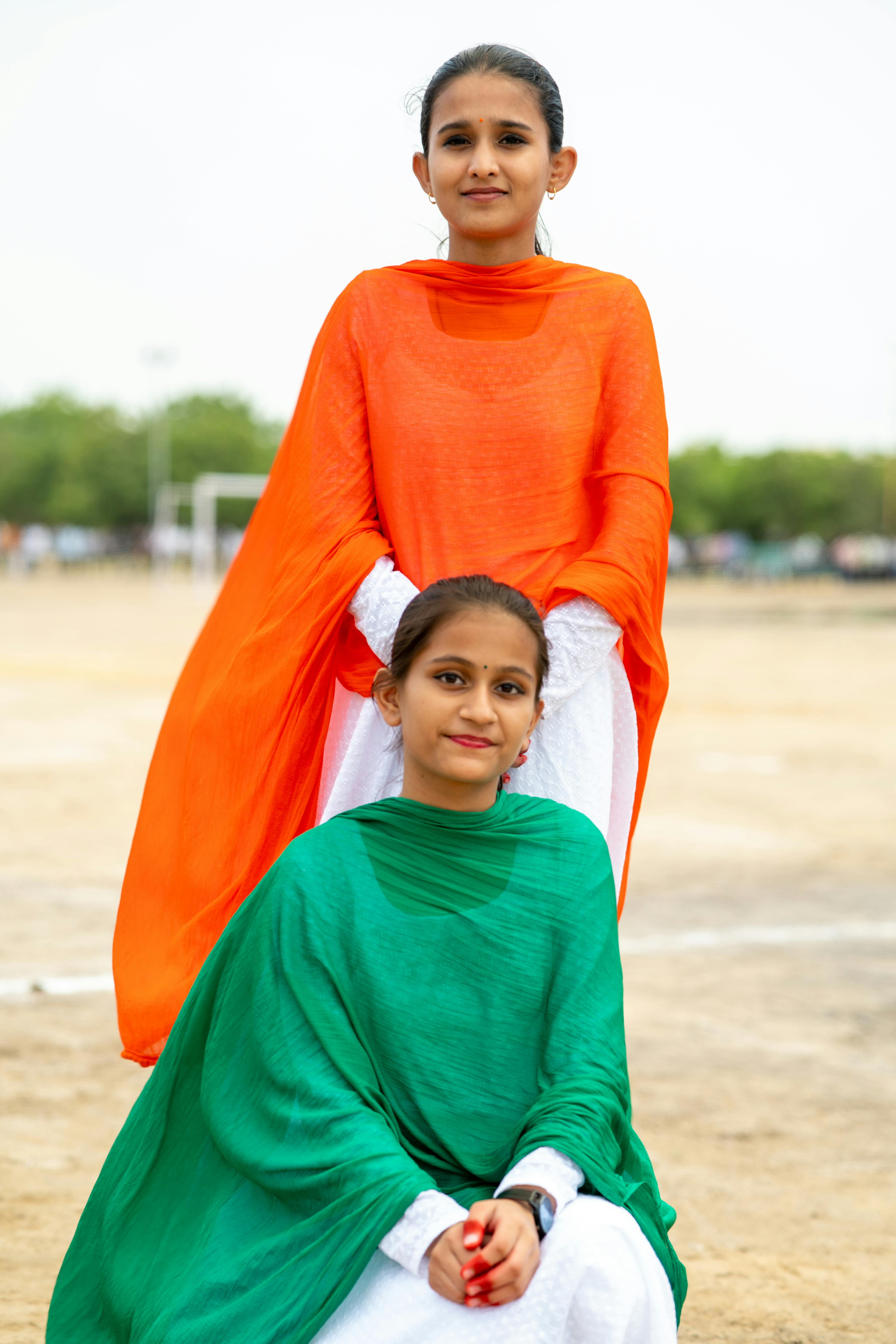 Women and Men in Traditional Clothing in Village · Free Stock Photo