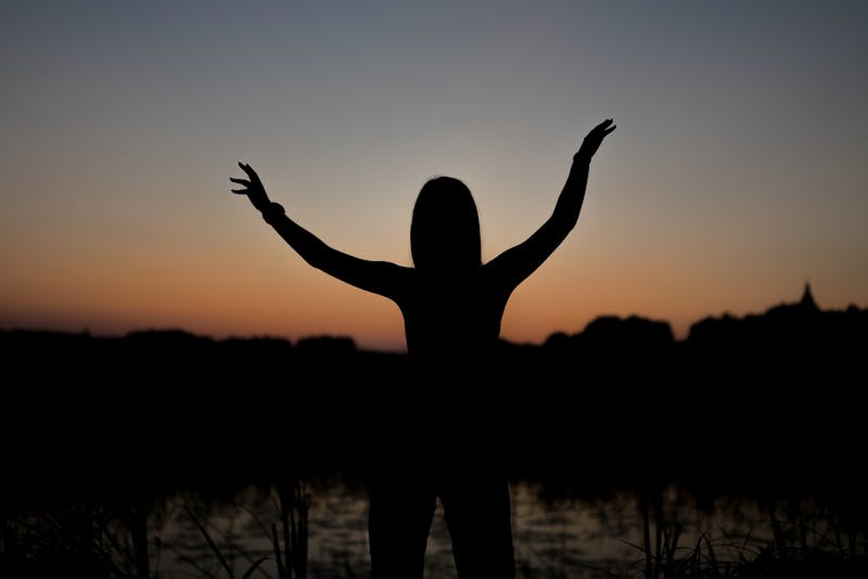 Female Silhouette Fading Away Photos, Download The BEST Free Female ...