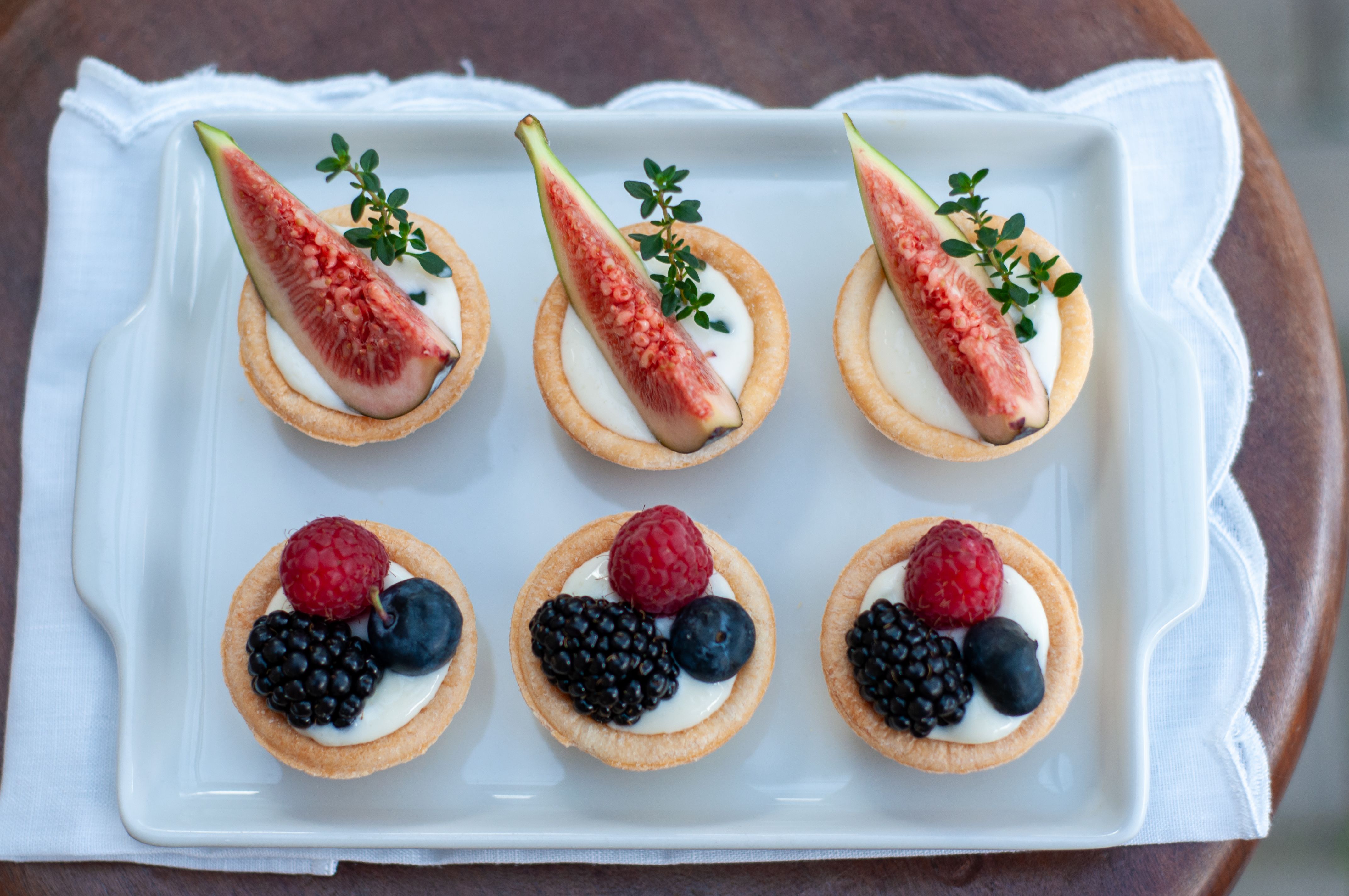 Tarts on a Baking Tray · Free Stock Photo