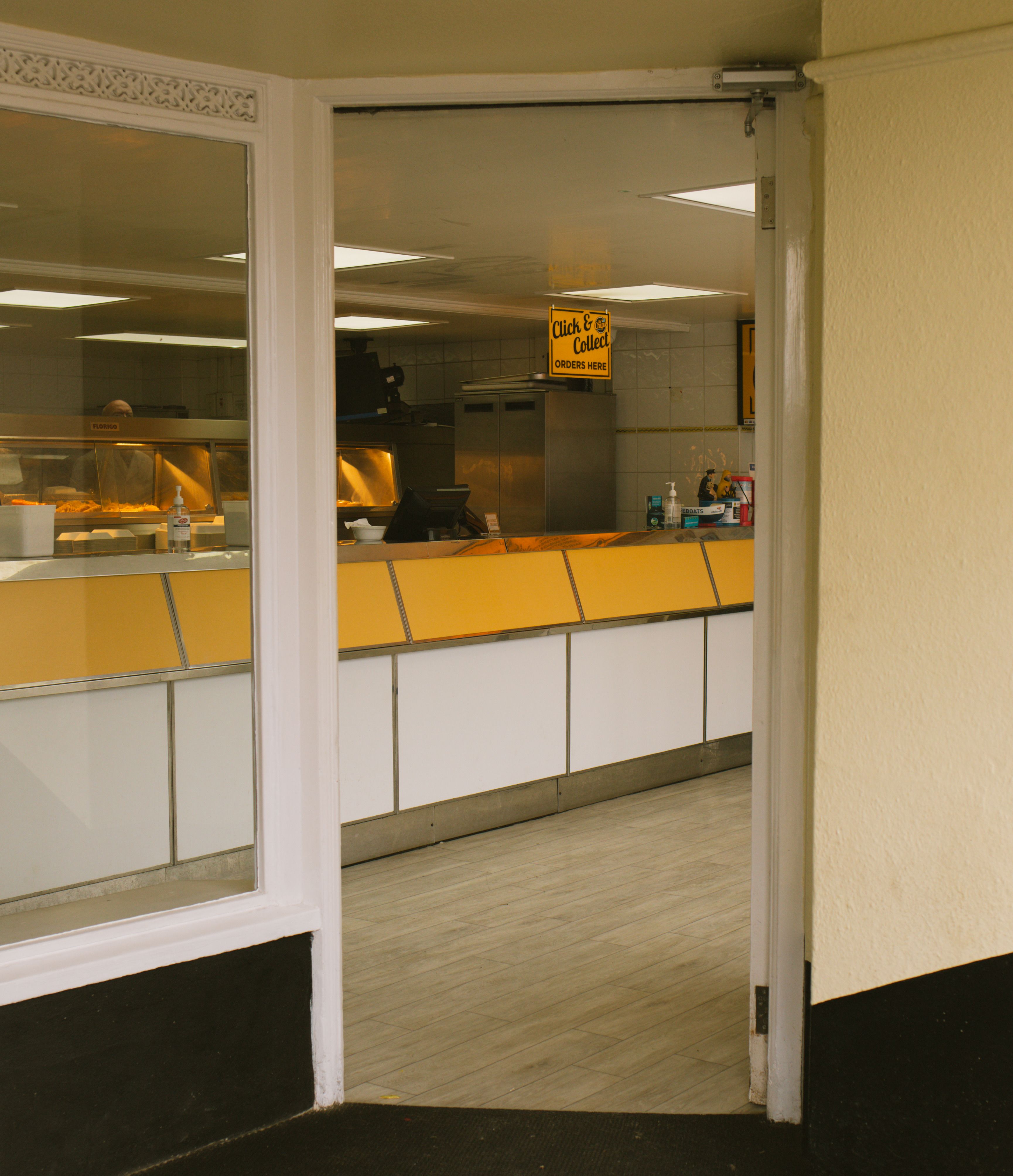 Interior of a Fish and Chips Bar · Free Stock Photo
