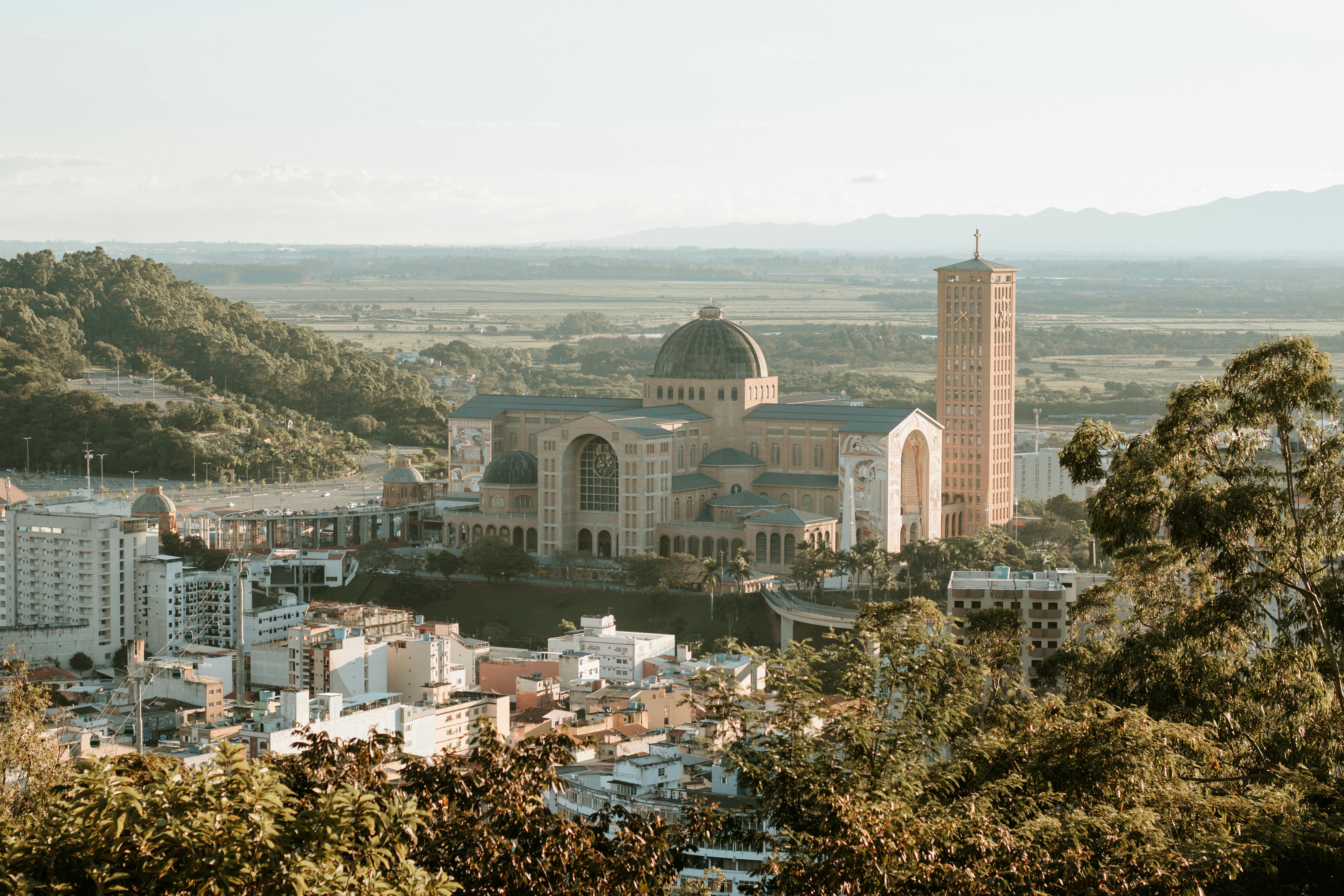 Facade of the Sanctuary of Aparecida, Sao Paulo, Brazil · Free Stock Photo