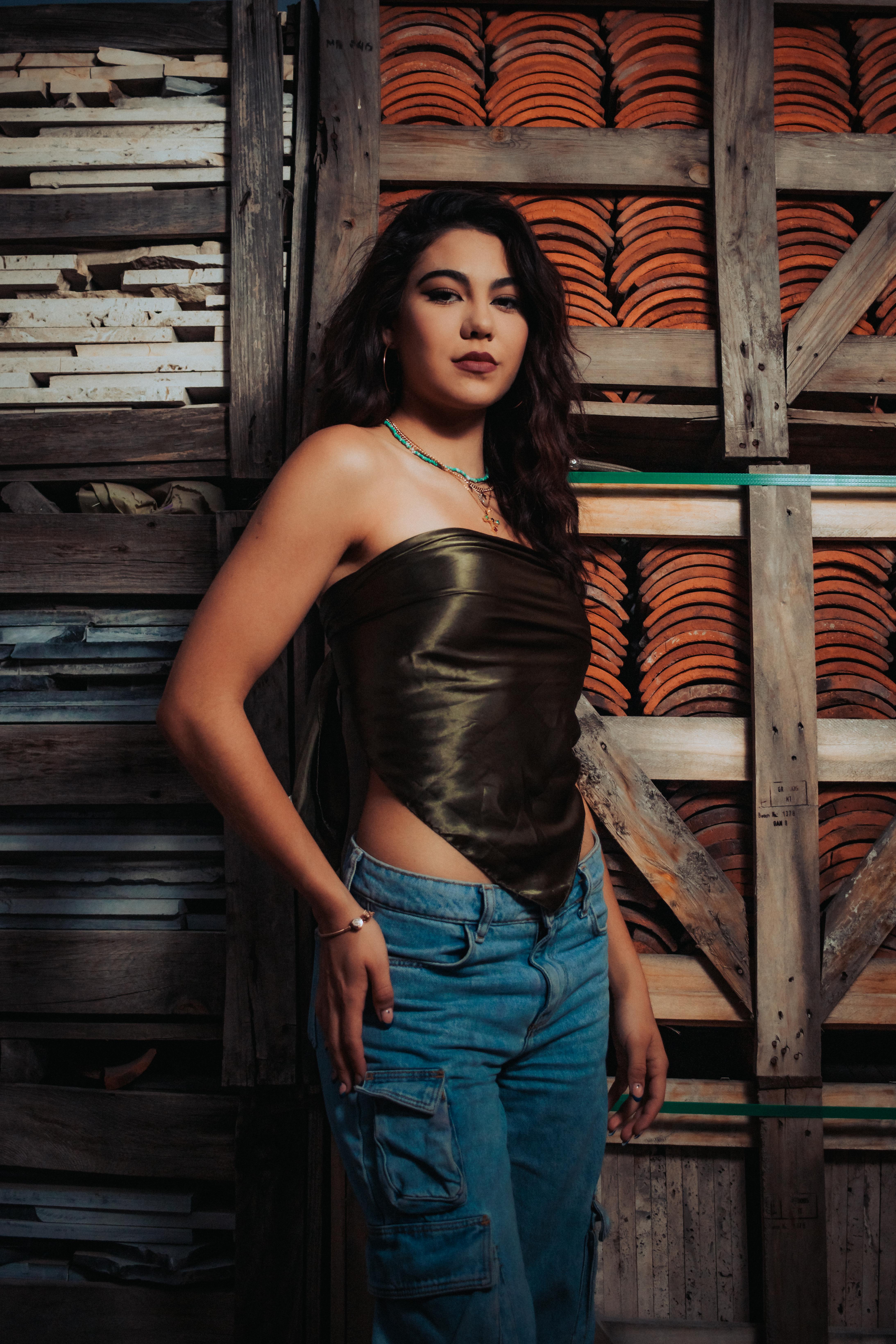 Portrait of Woman with Shell · Free Stock Photo