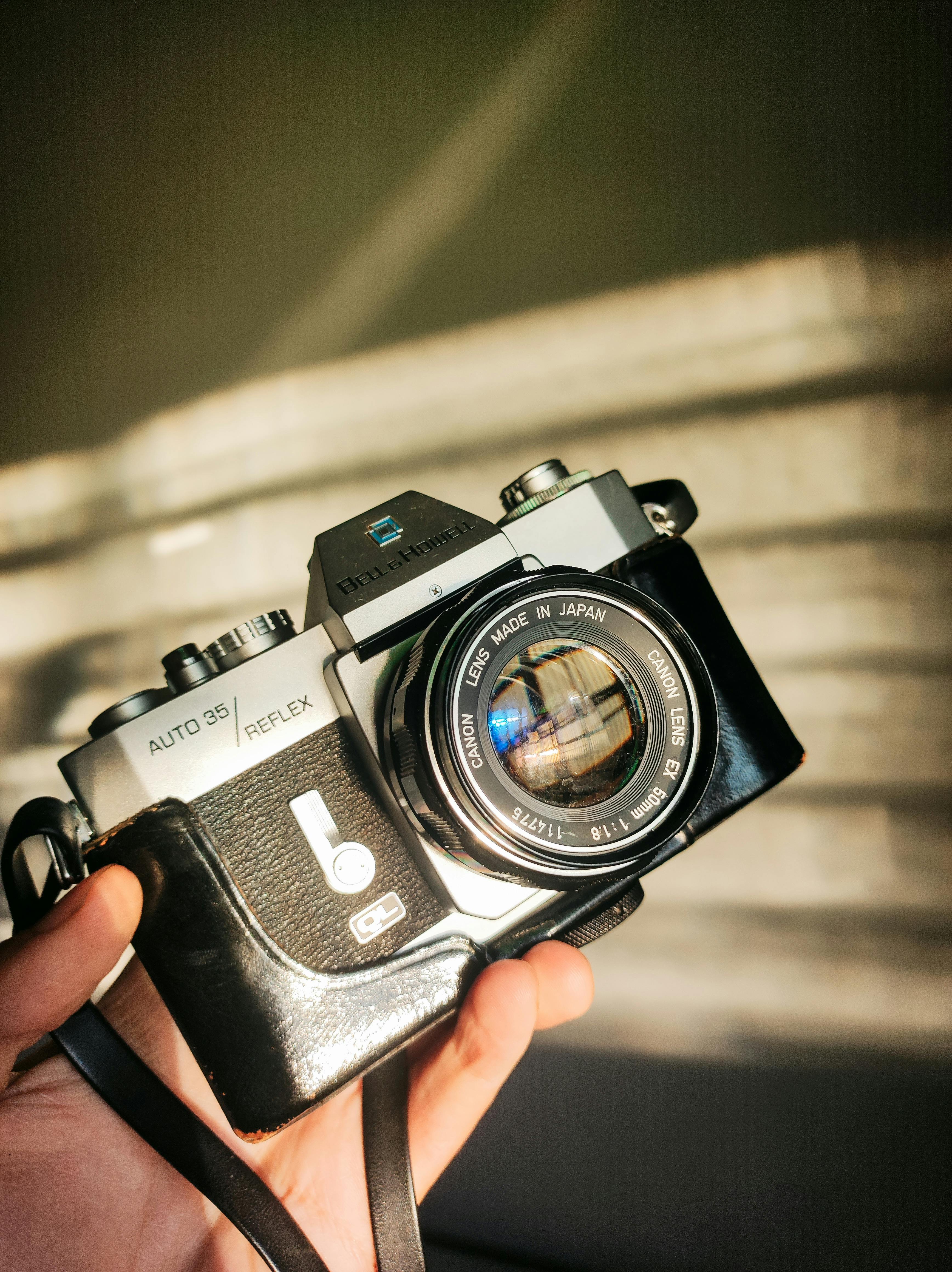 Woman Hands Holding Camera · Free Stock Photo