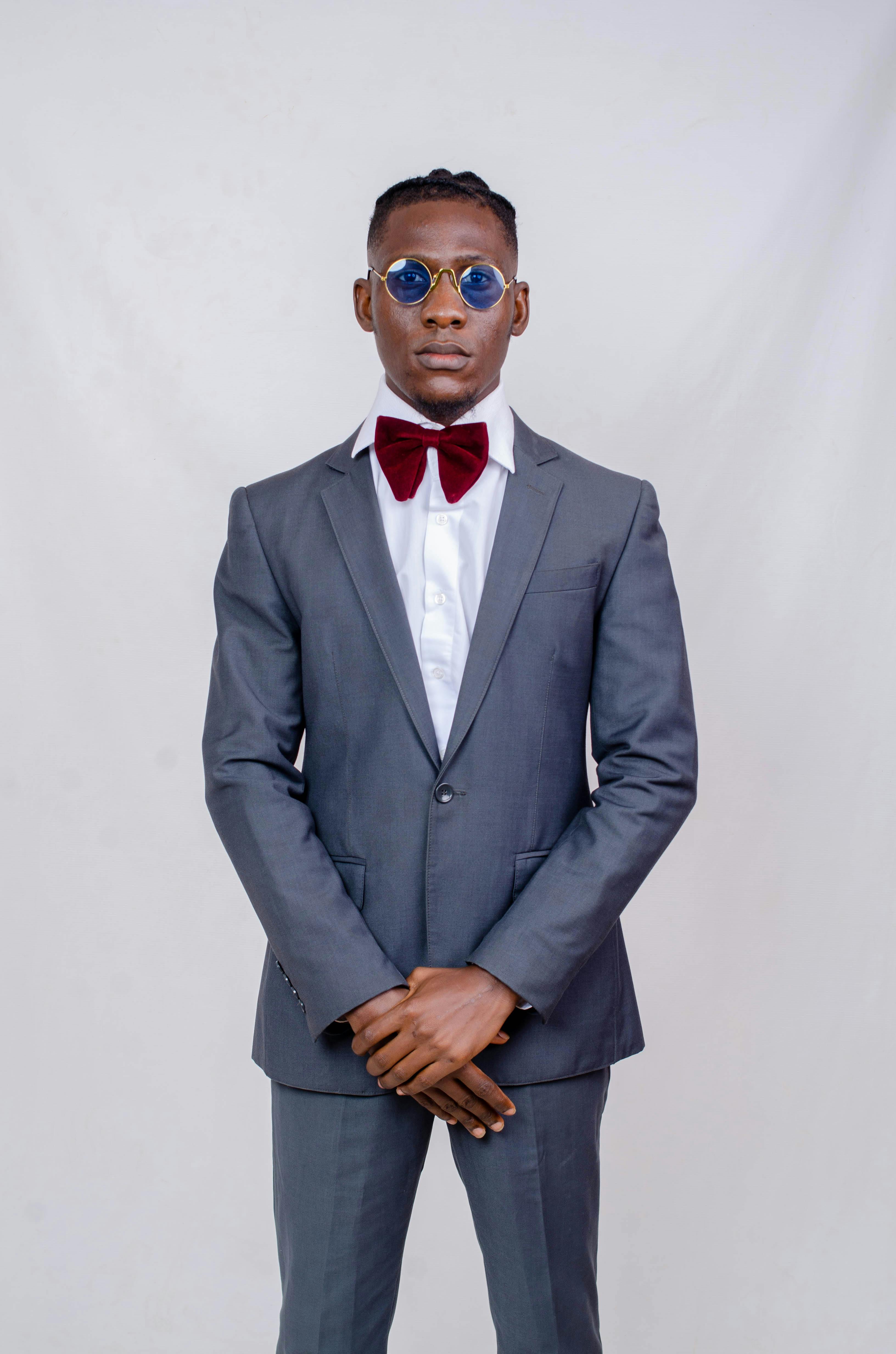 Standing Man in Formal Wear · Free Stock Photo