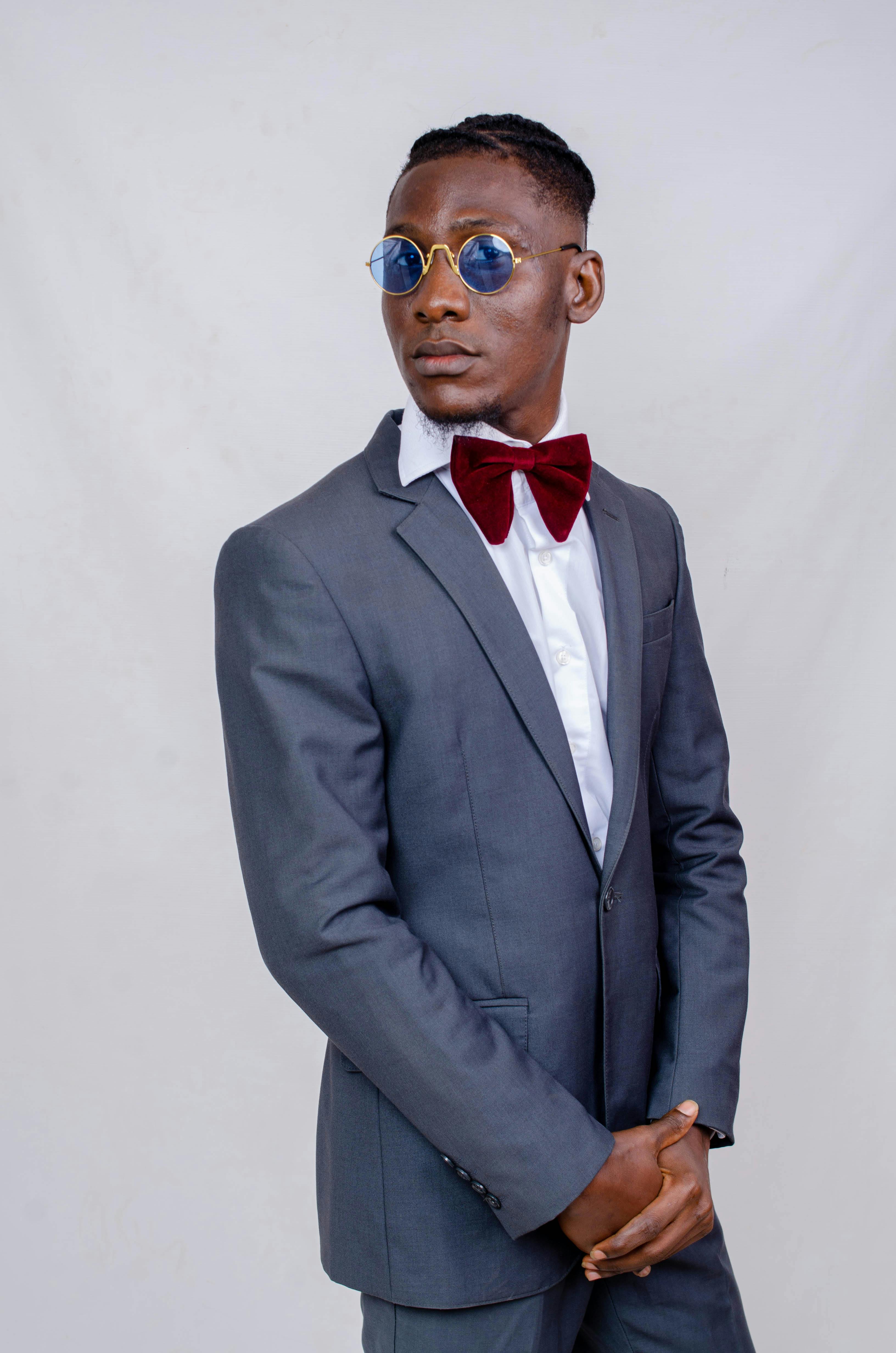 Standing Man in Formal Wear · Free Stock Photo