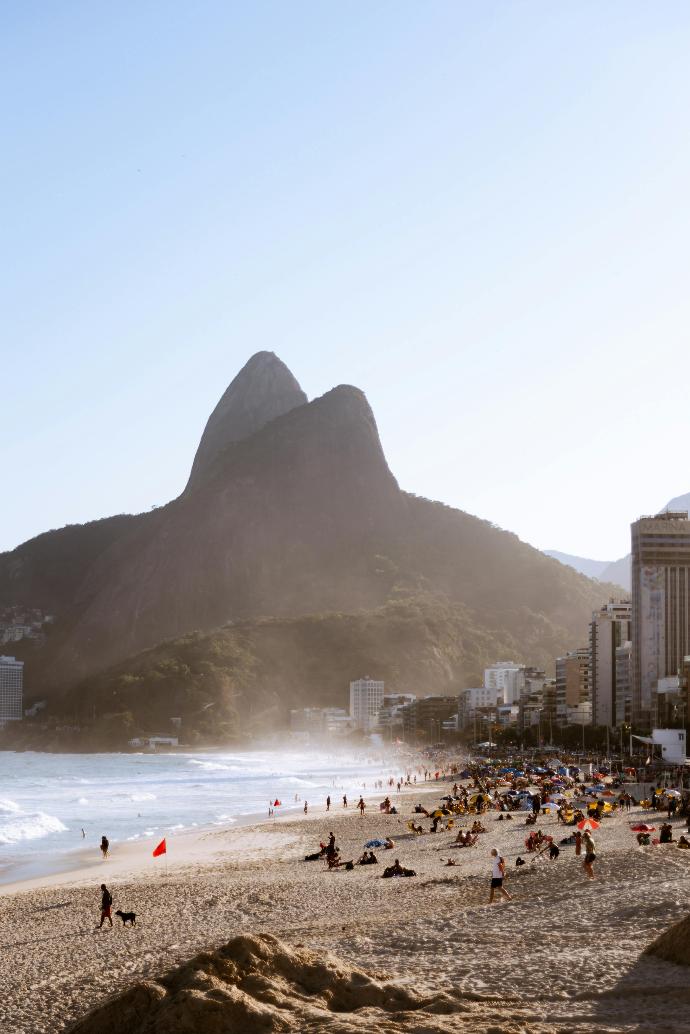 Child Running on the Ipanema Beach, Brazil · Free Stock Photo