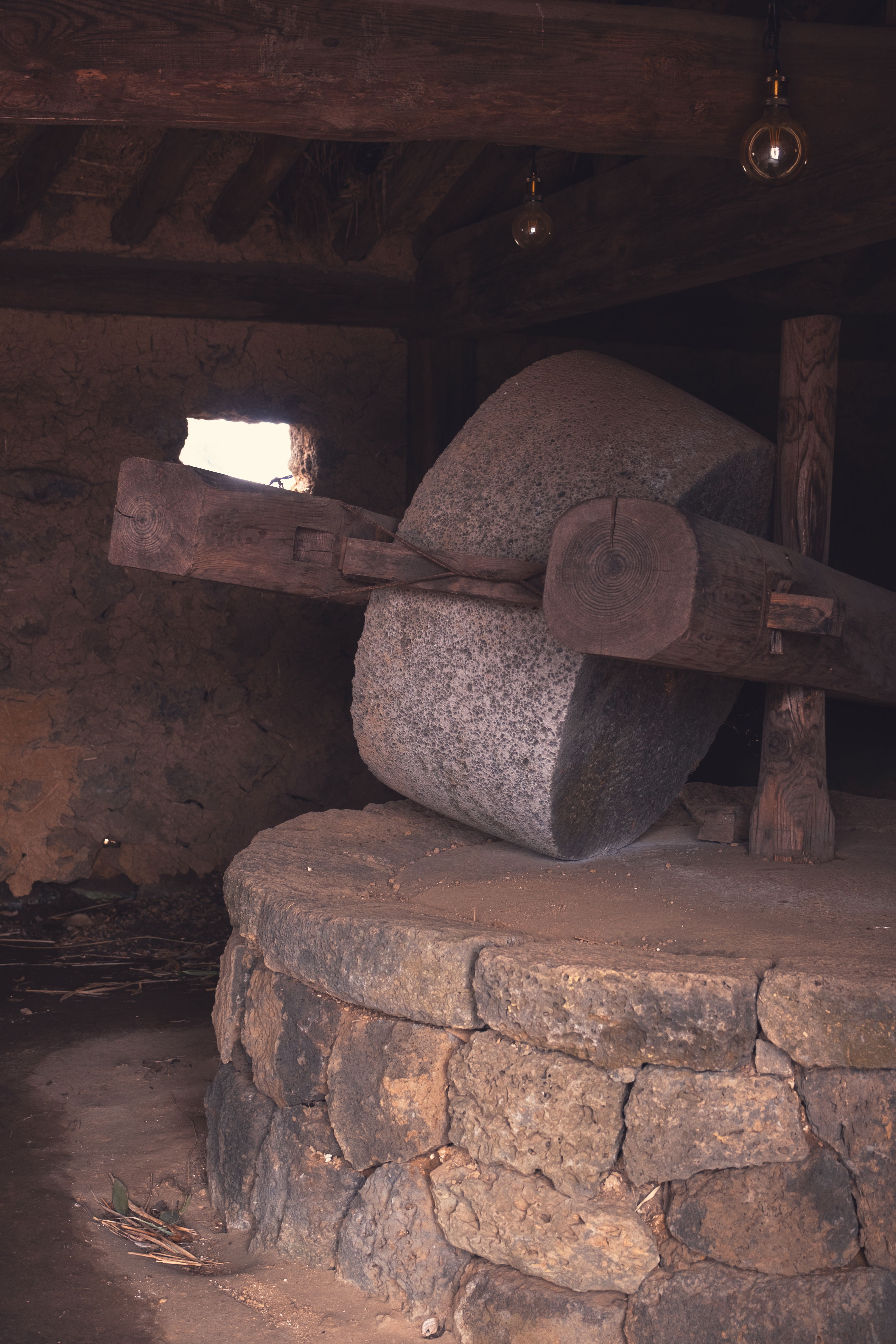 Ancient Stone Mill · Free Stock Photo