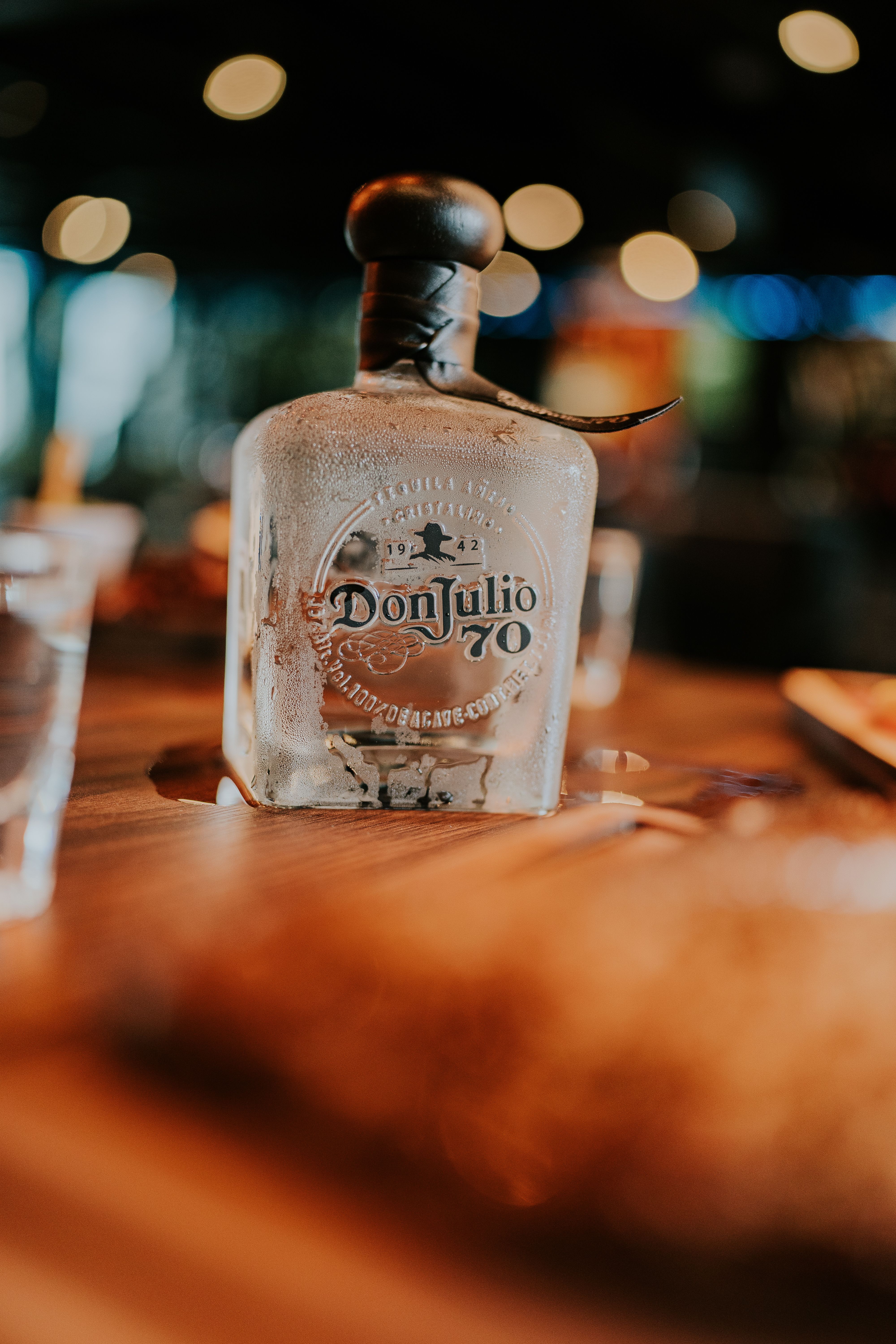 Bottle of Tequila in a Bar · Free Stock Photo