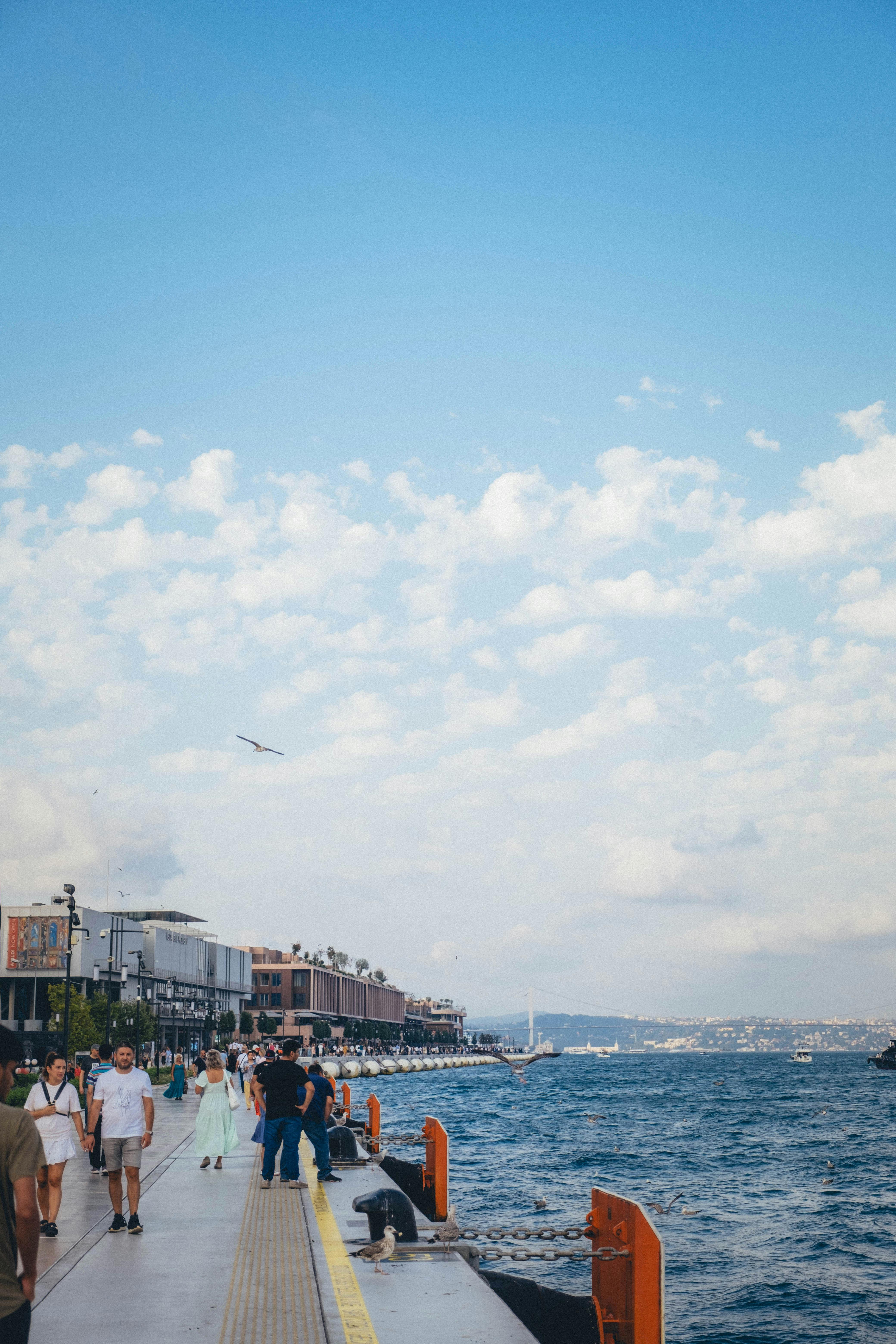 People on Promenade in Istanbul · Free Stock Photo