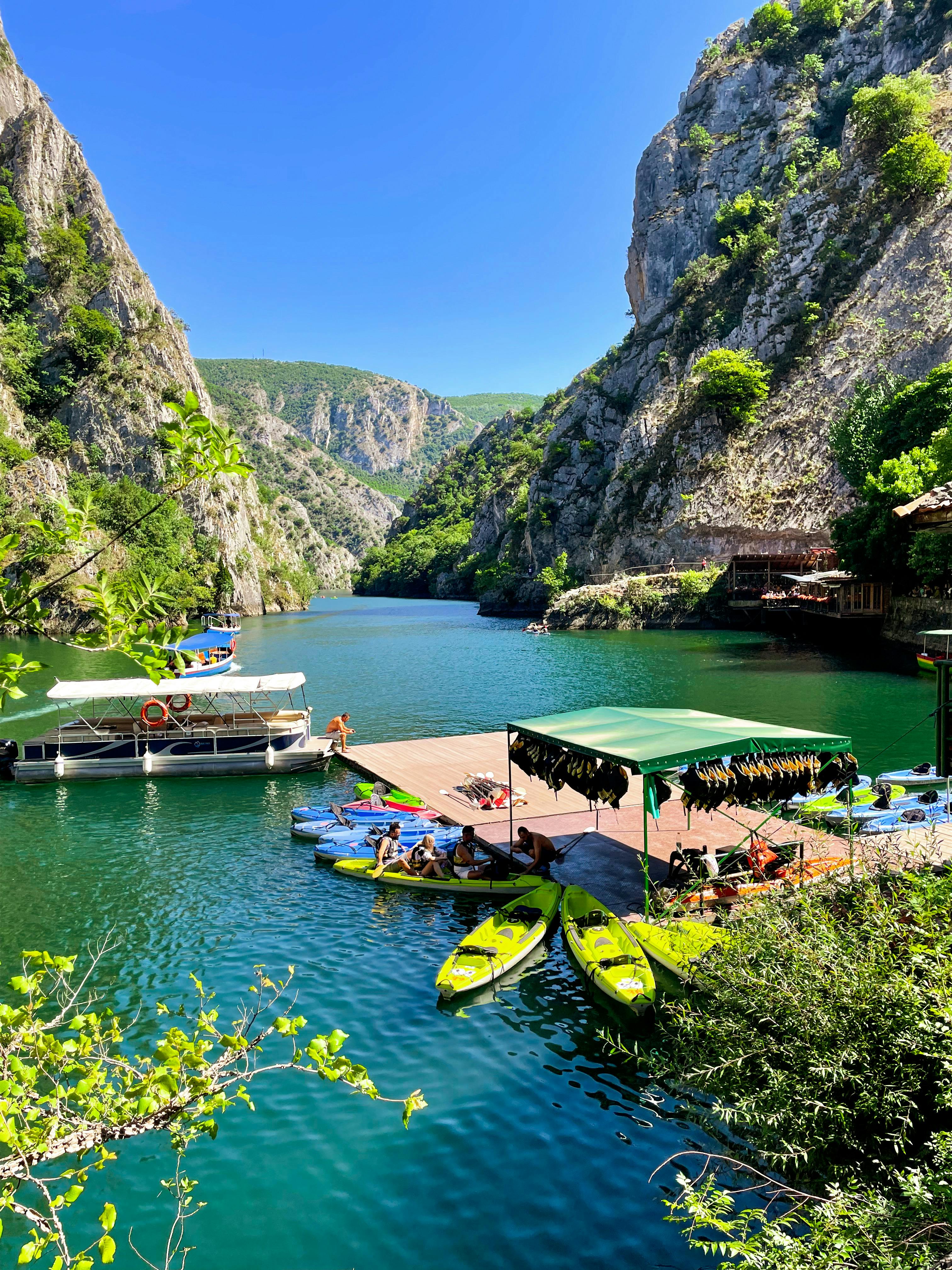 Scenic Lake and Canyon Matka in Macedonia · Free Stock Photo