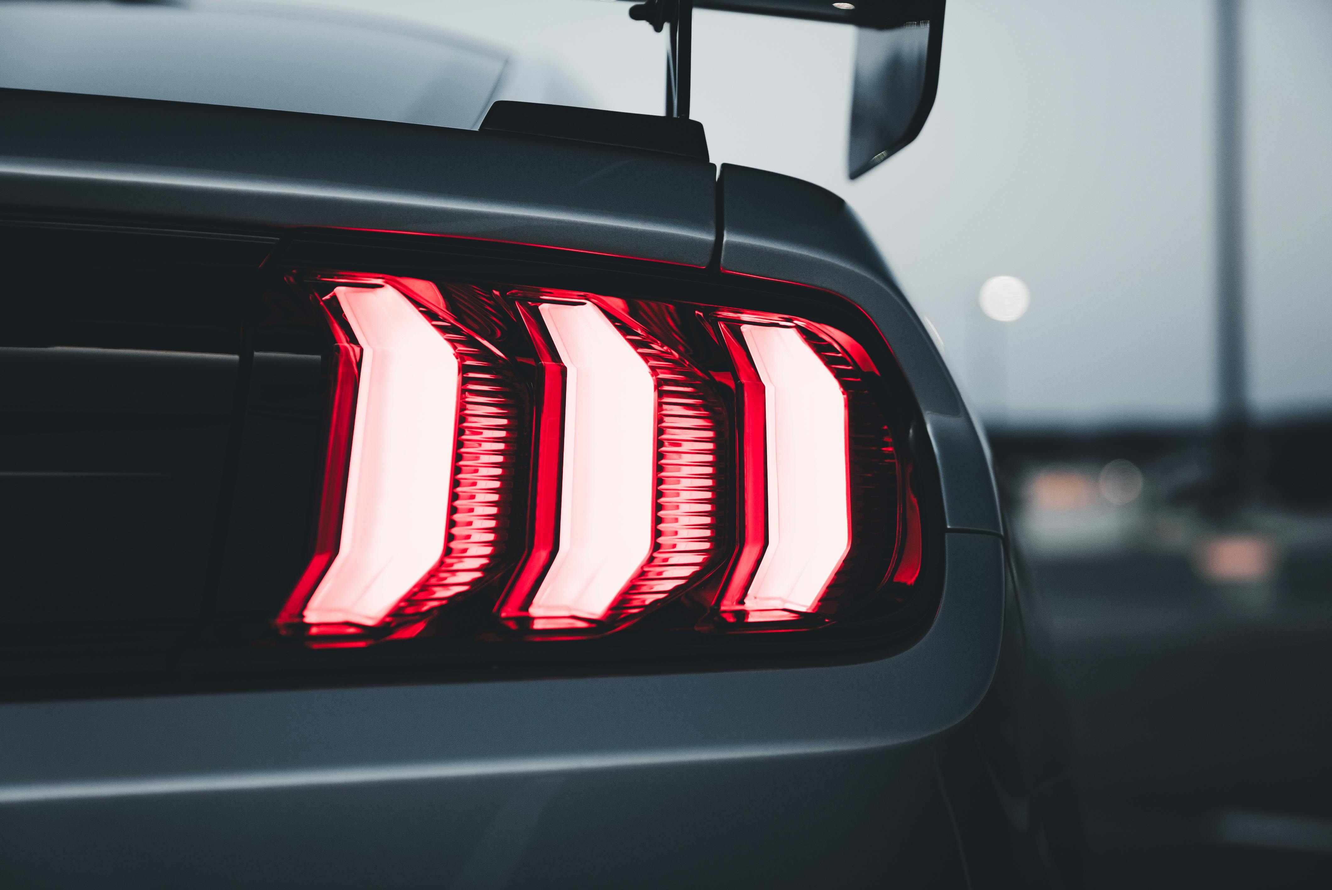 Taillight of Shelby Mustang · Free Stock Photo