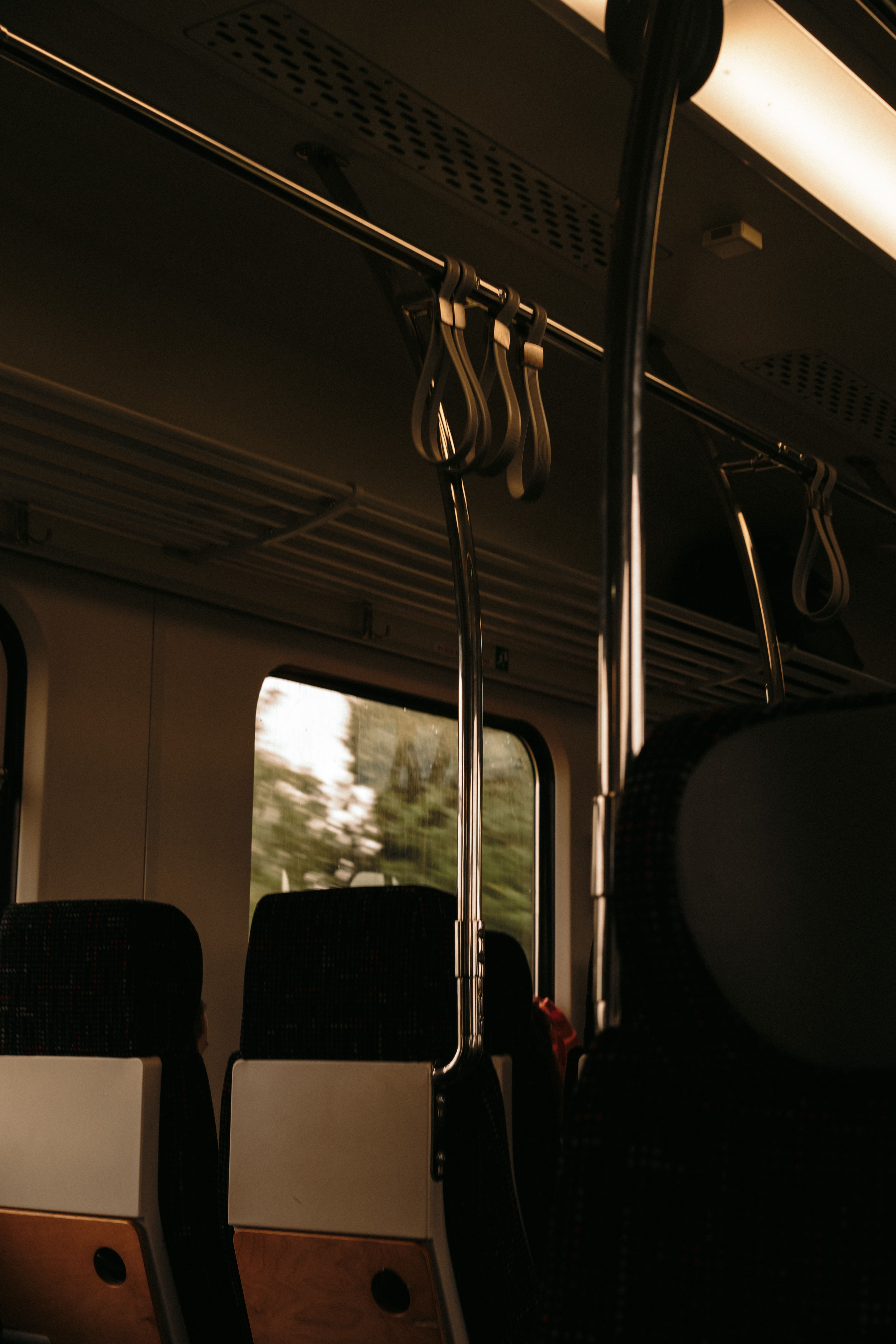 Interior of a Train · Free Stock Photo