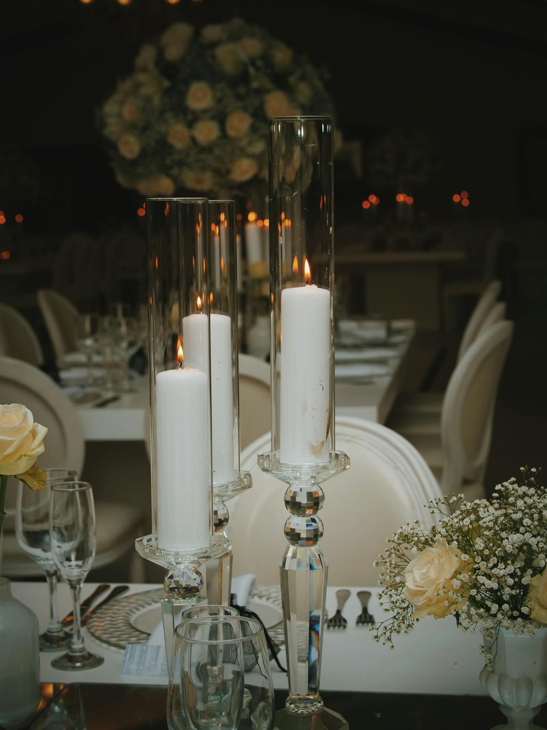 Table With Candles On Top · Free Stock Photo