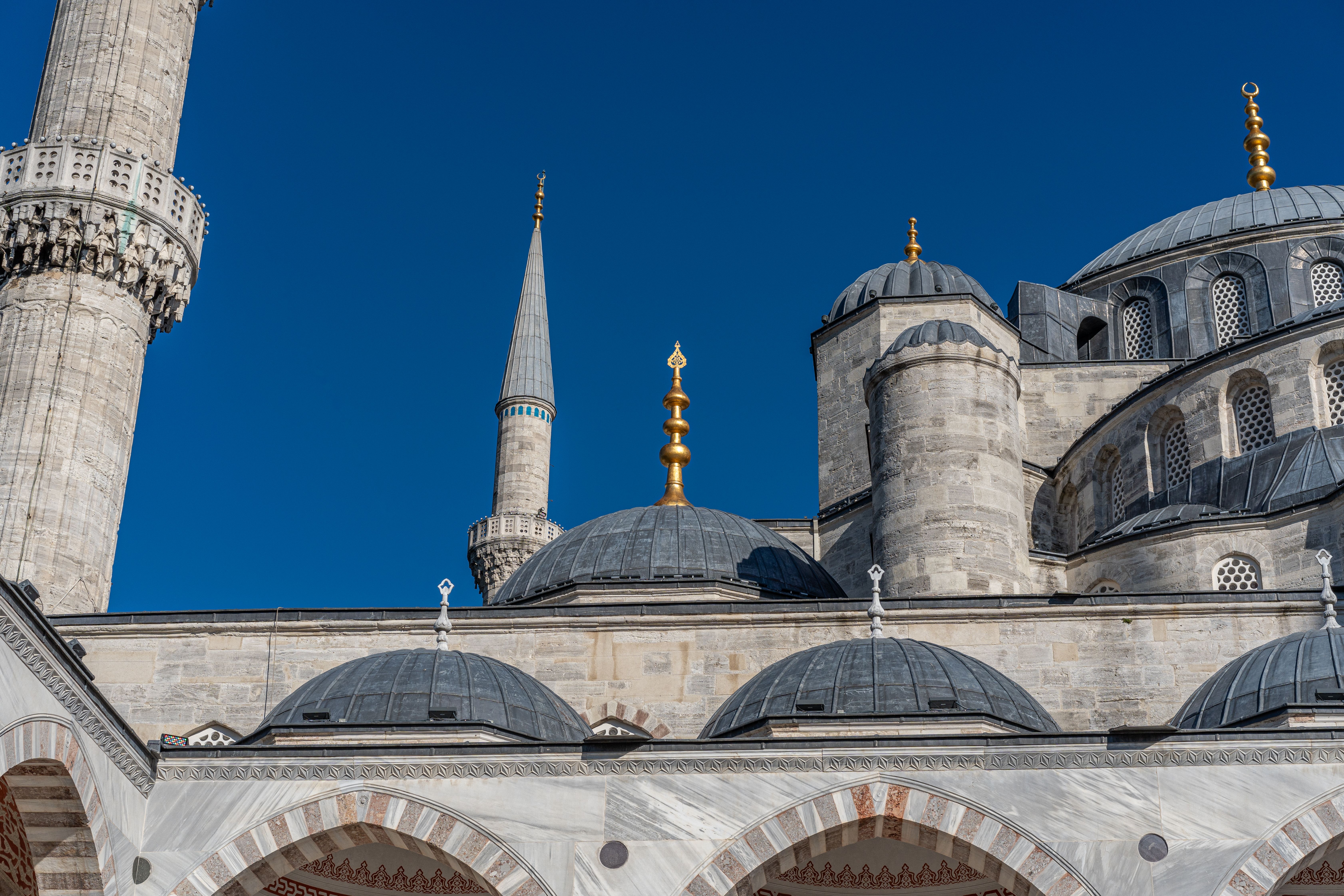 Domes of Sultan Ahmed Mosque · Free Stock Photo