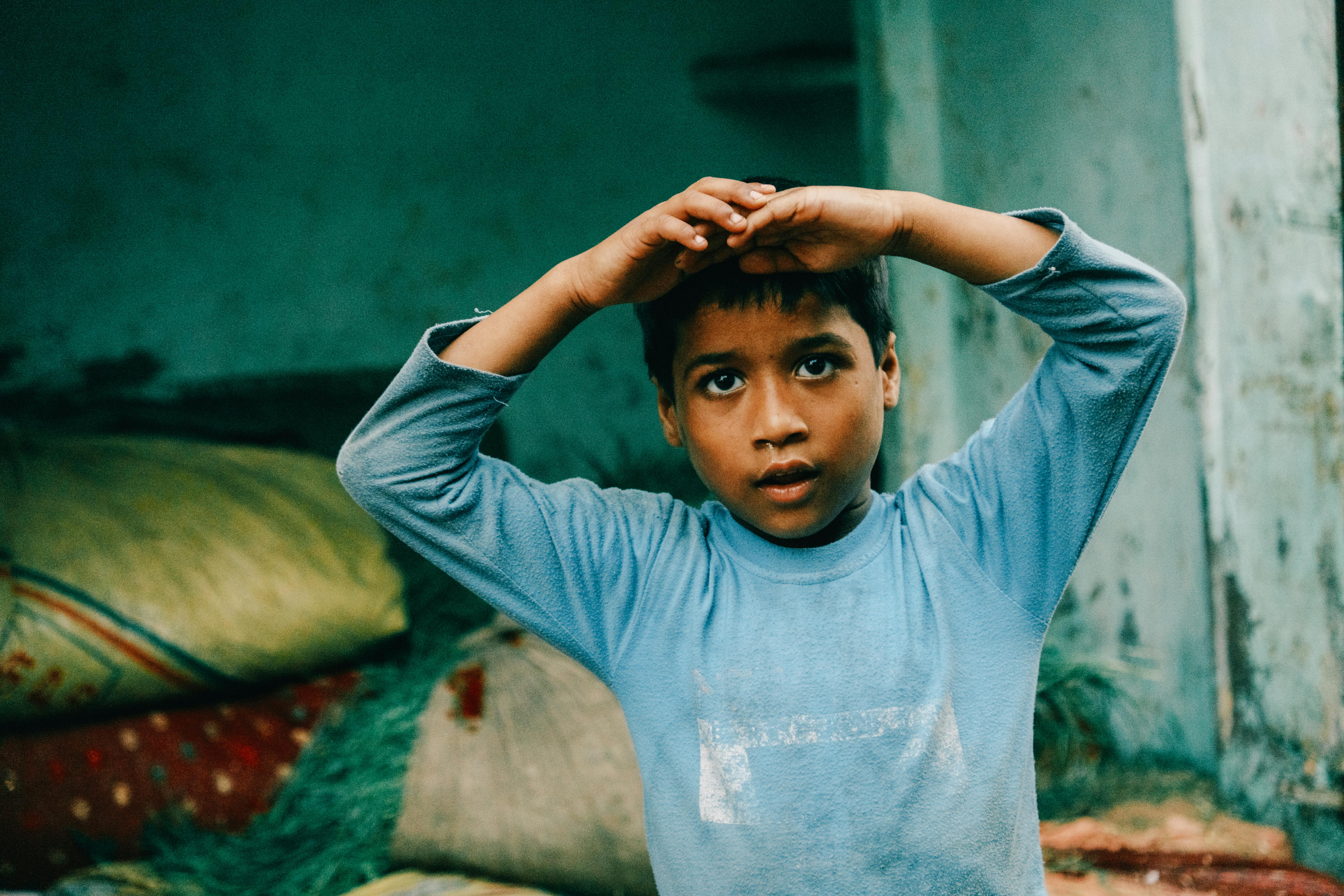 Cute Boy on the Street in India · Free Stock Photo