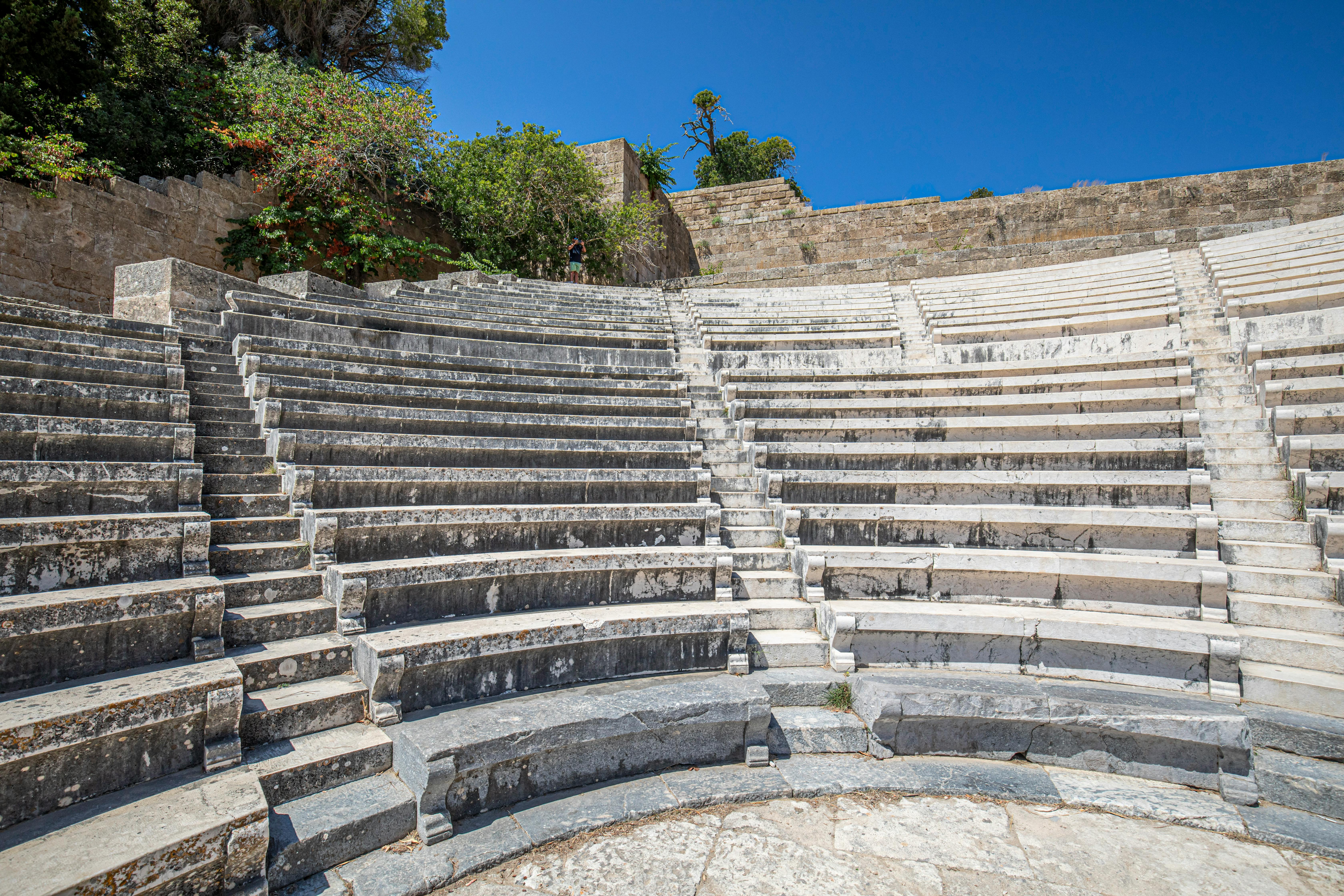 Stone Steps of Amphitheatre · Free Stock Photo