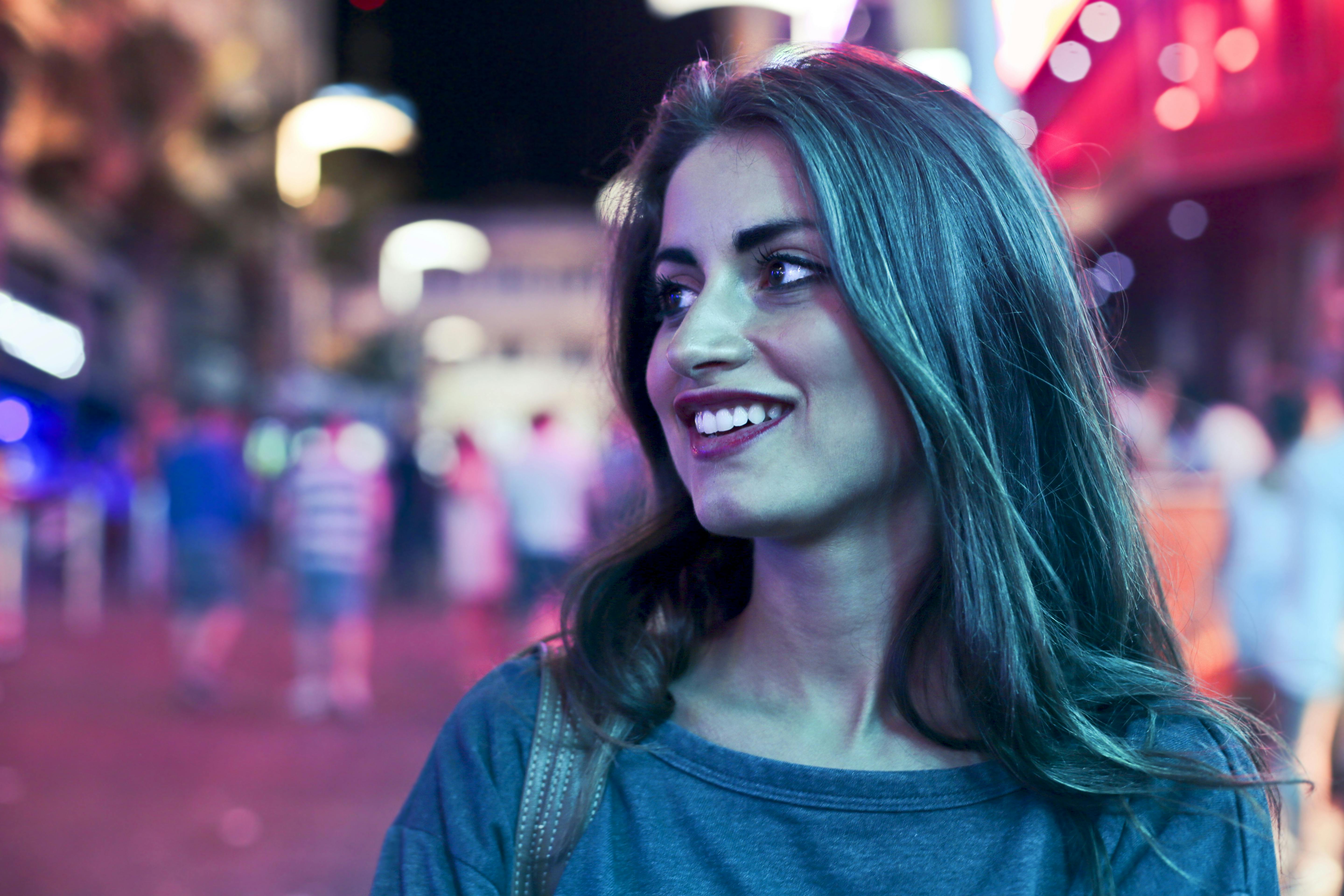 Free stock photo of brunette, fun, girl