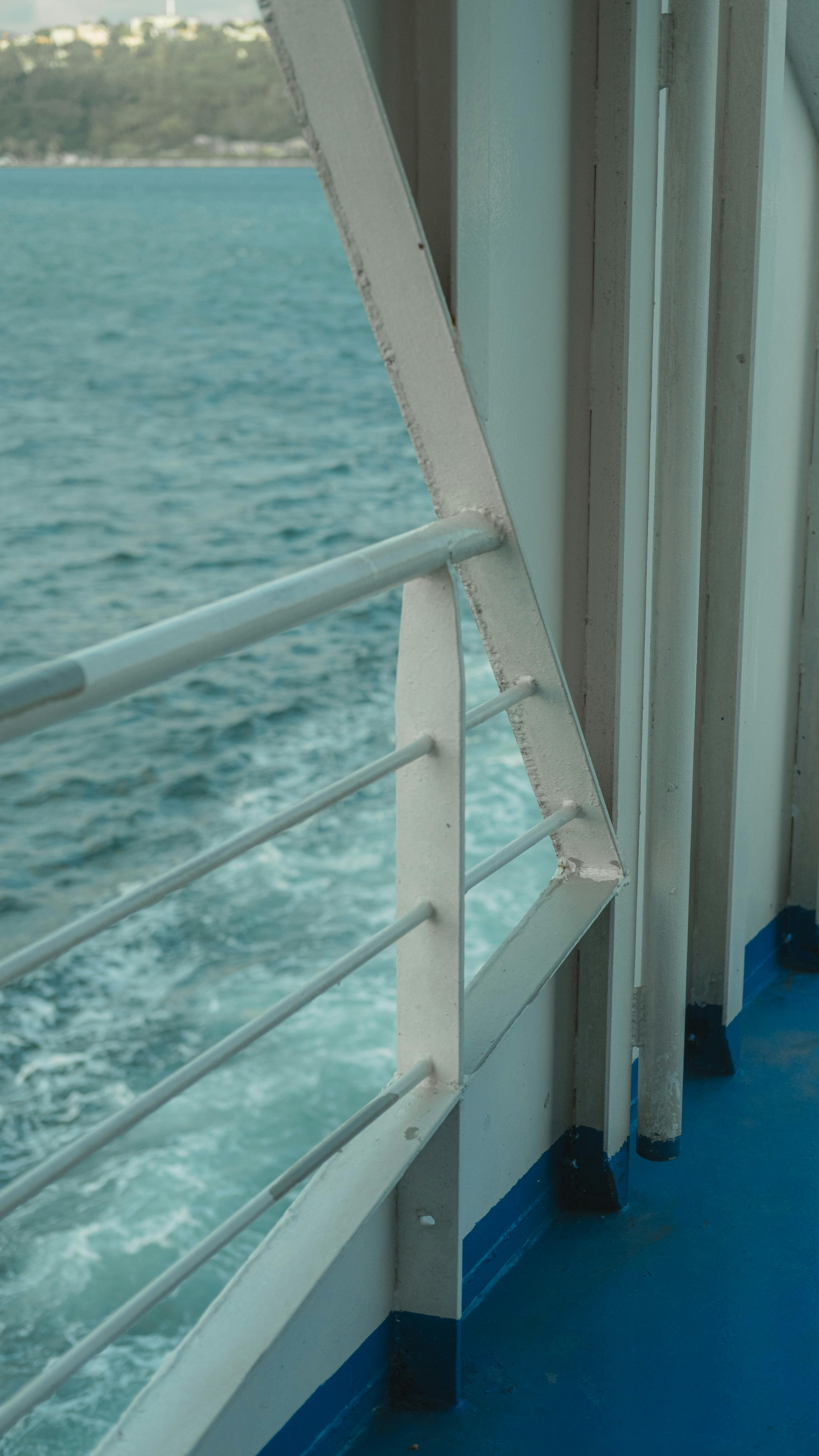 Railing on Sailing Vessel · Free Stock Photo