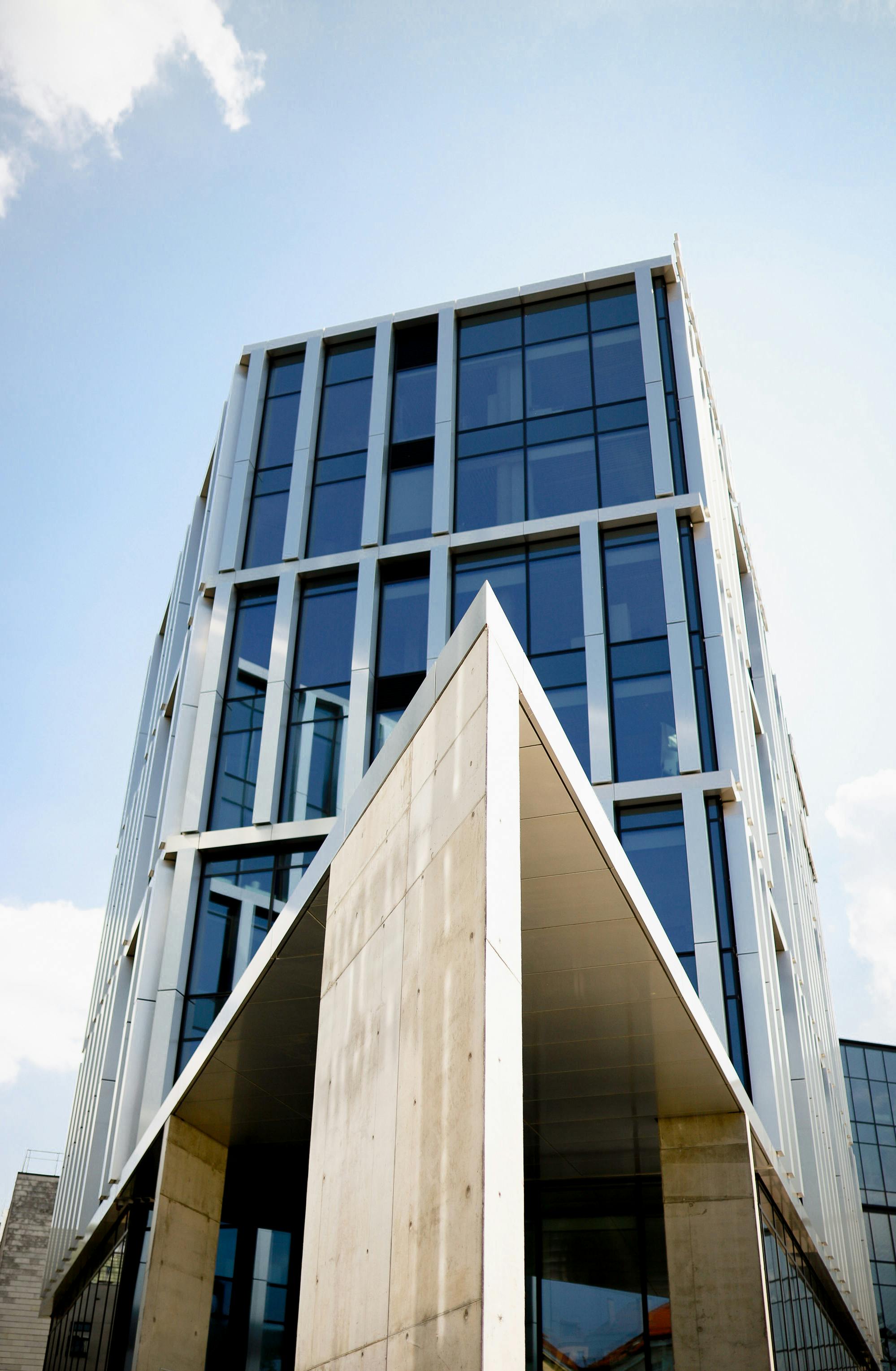 Triangular Shaped Building