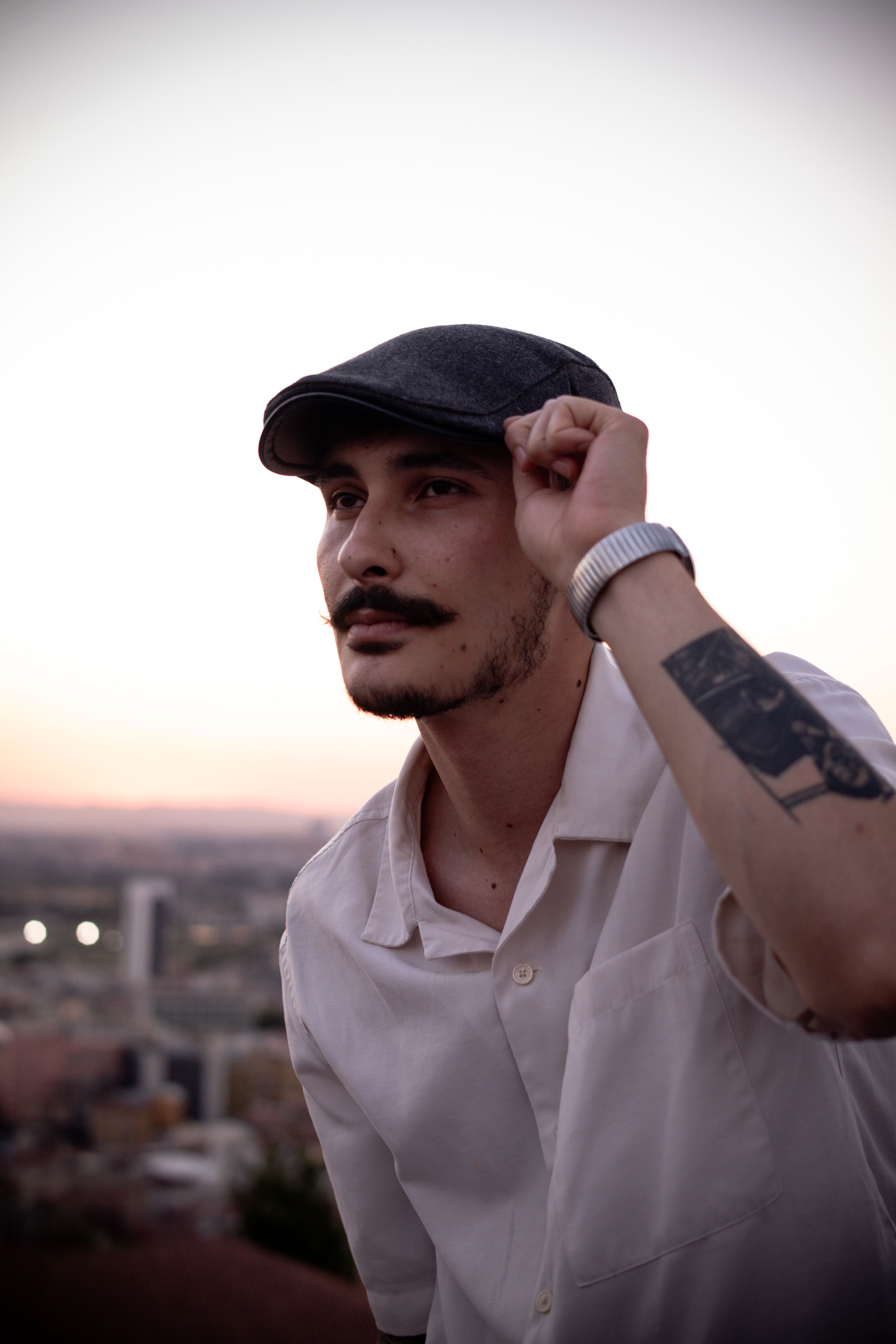 Man Wearing Black Fitted Cap · Free Stock Photo