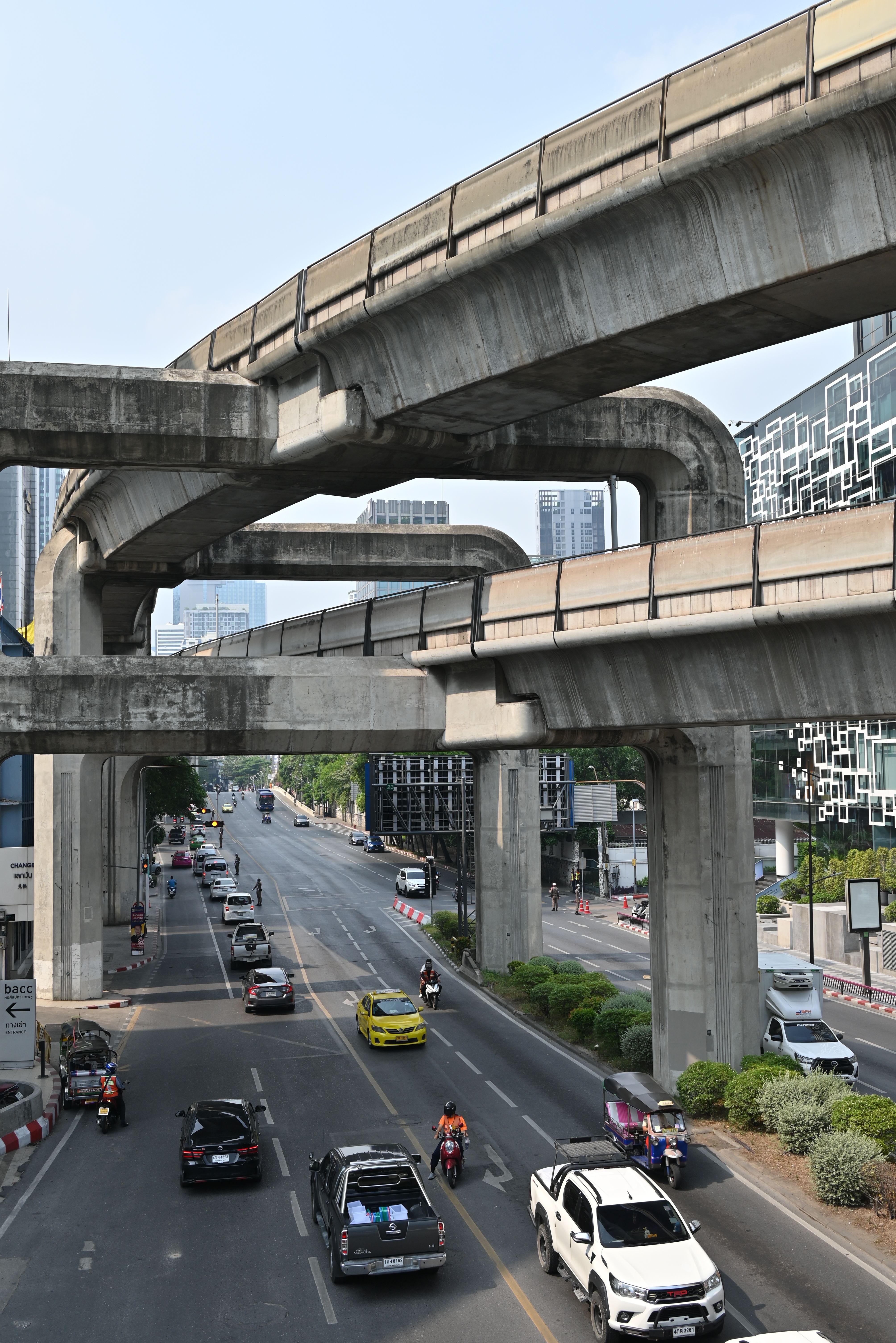 Elevated Road over Street in Bangkok, Thailand · Free Stock Photo