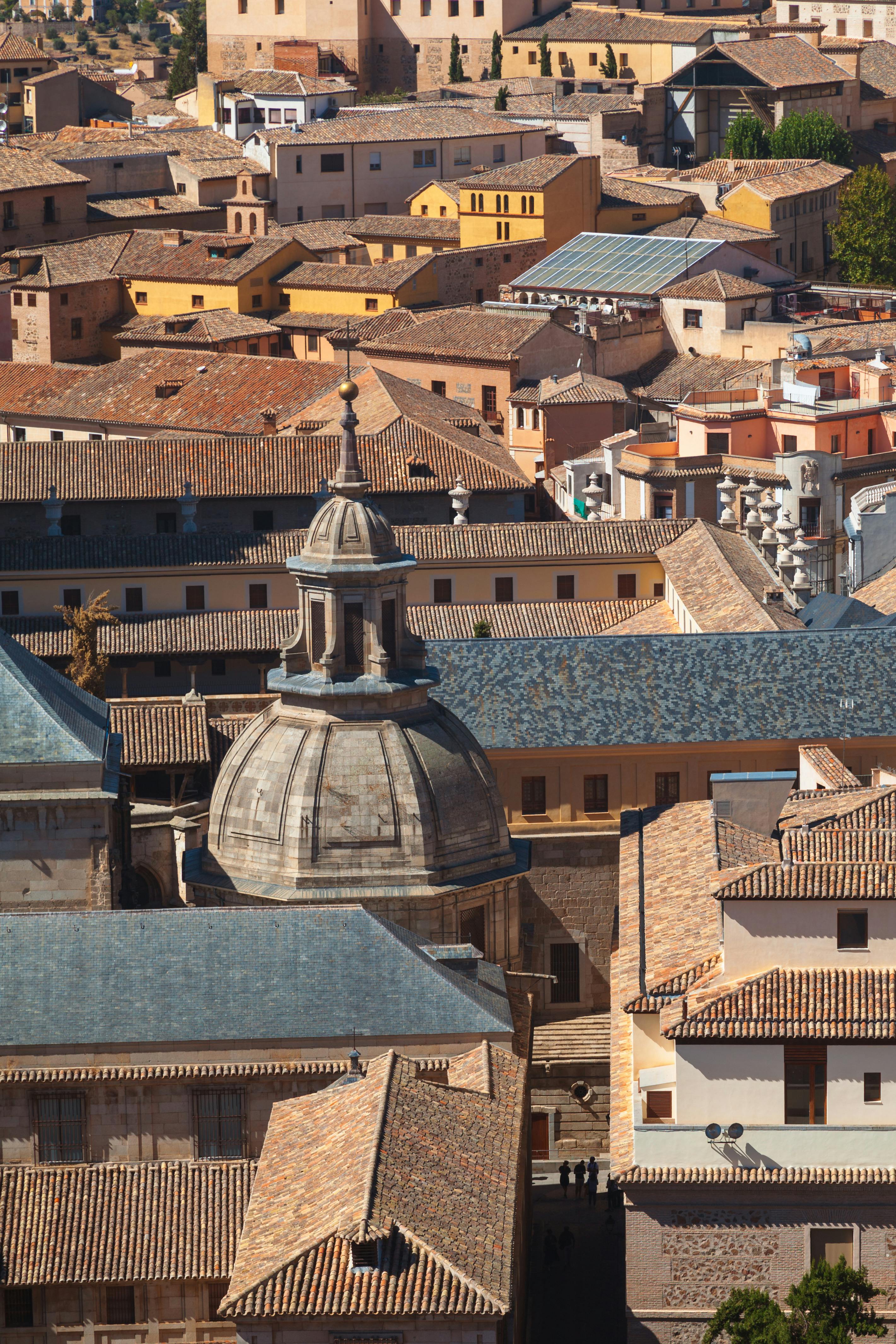 Rooftops of Buildings in a Town · Free Stock Photo